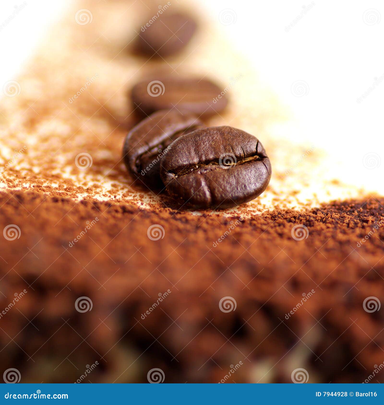 Cake with Coffee Beans stock photo. Image of sweet, closeup - 7944928