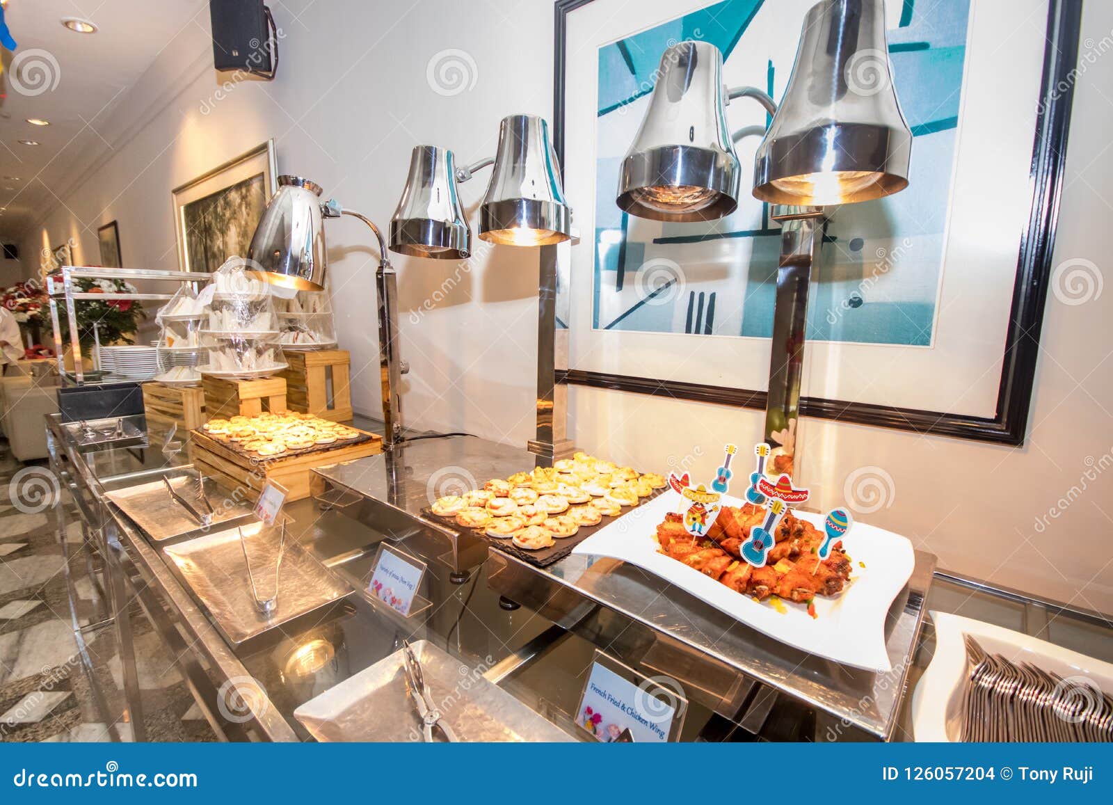 Cake in Coffee Break at Hotel Stock Photo - Image of icing, making ...