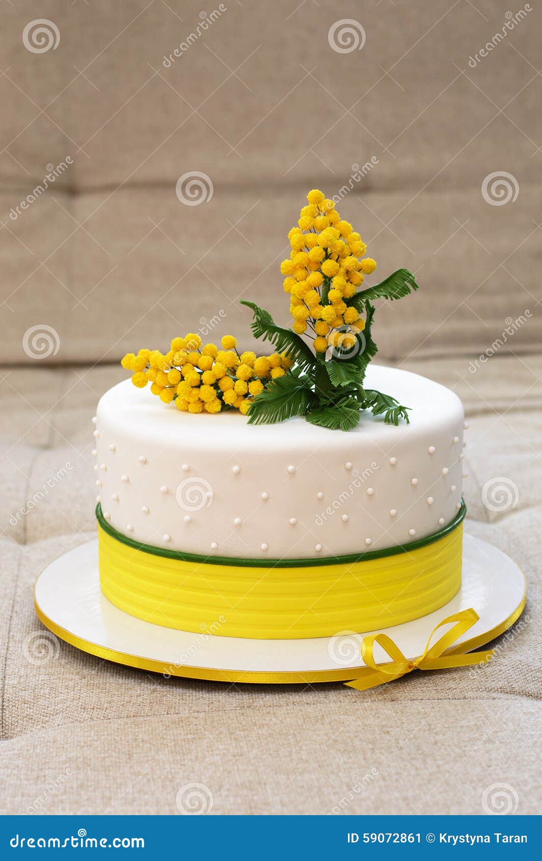 Cake covered with mastic stock image. Image of elegance - 59072861