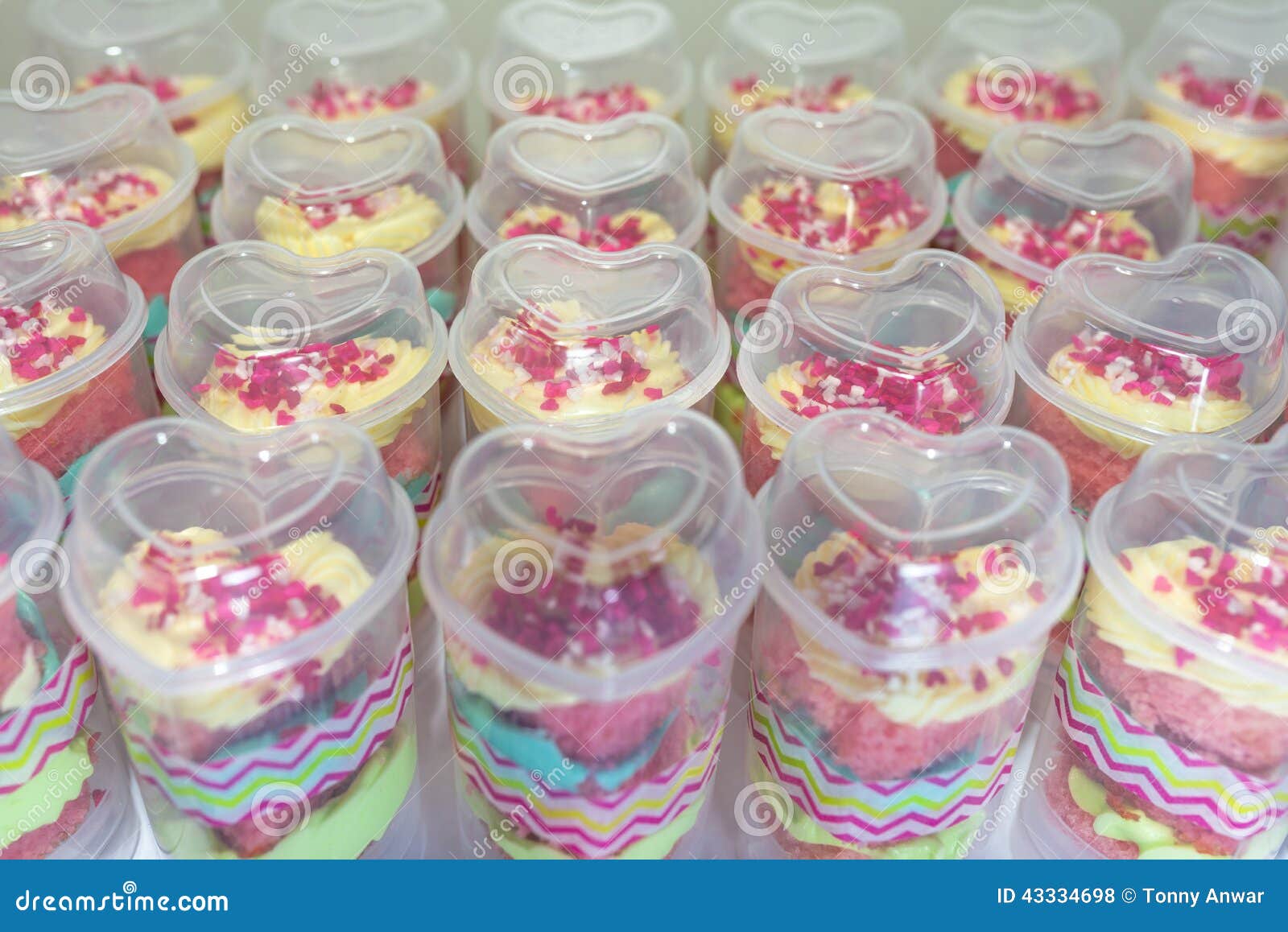 Cake in Cup stock photo. Image of decorated, sweet, sponge - 43334698