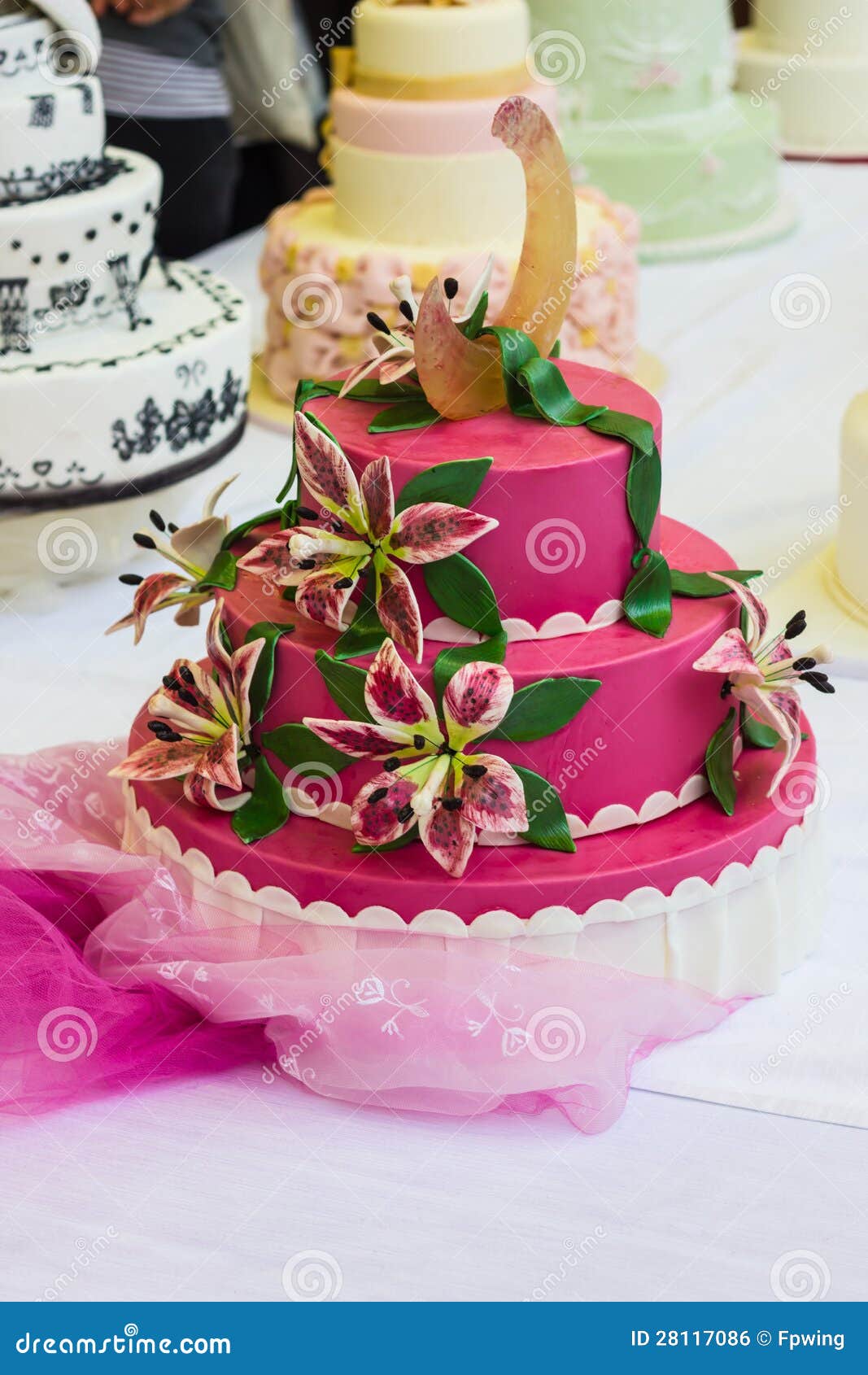 Cake design stock photo. Image of border, breakfast, banner - 28117086