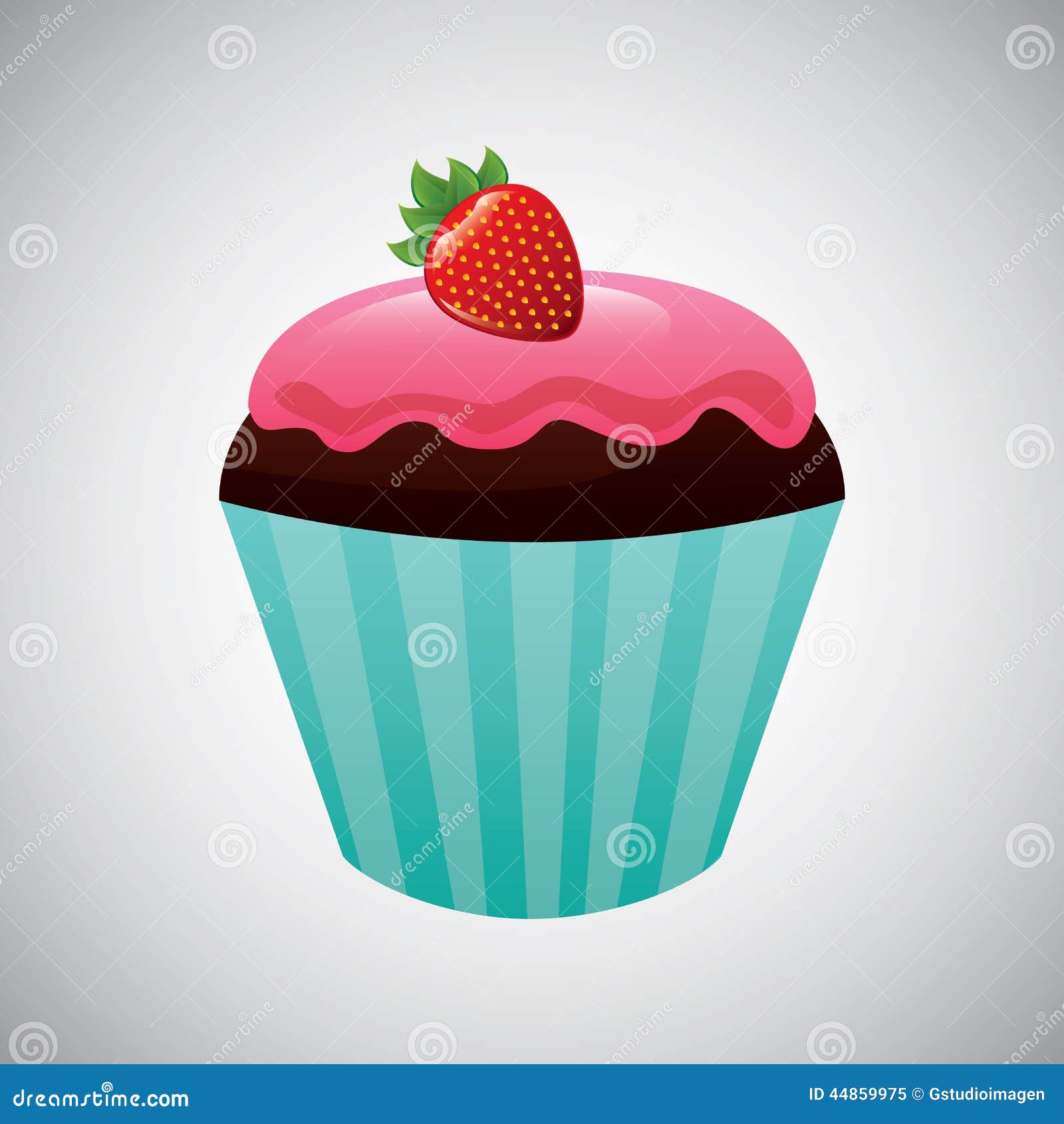 Cake design stock vector. Illustration of bakery, decoration - 44859975