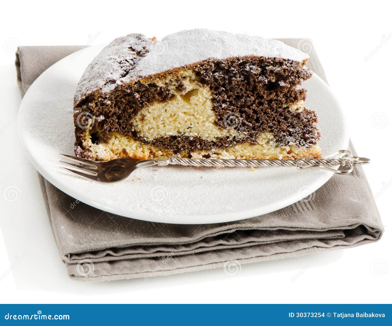 Cake stock photo. Image of plate, pastry, confectionery - 30373254