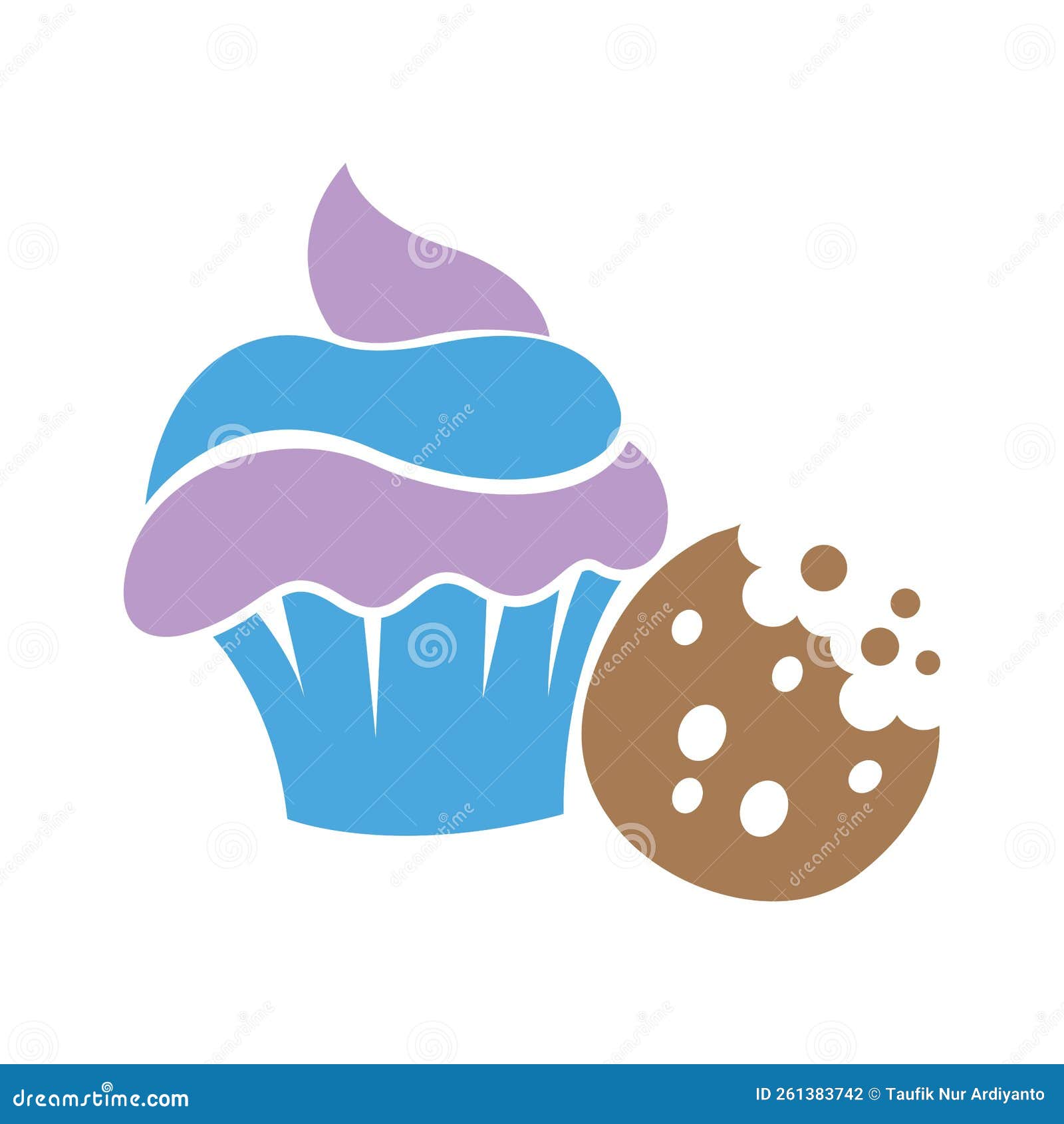 Cake icon logo design stock illustration. Illustration of shop - 261383742
