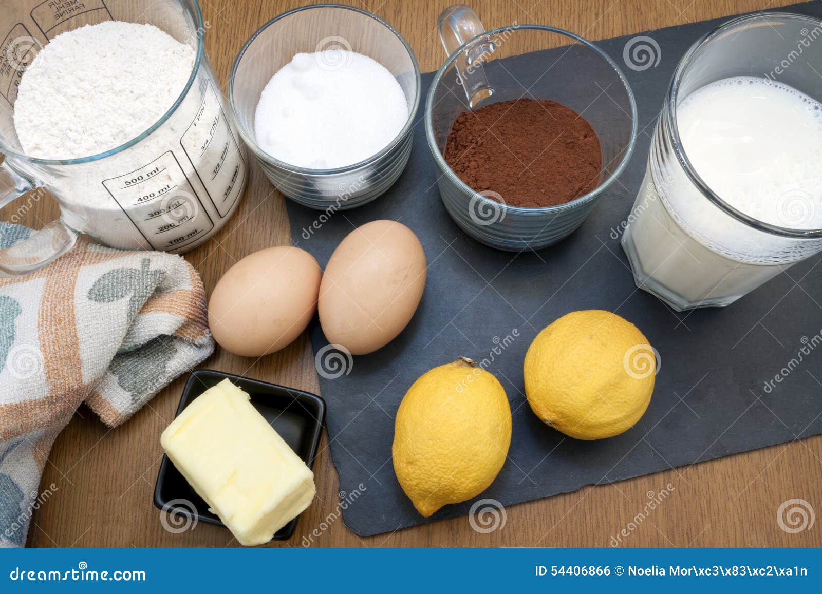 Cake ingredients stock photo. Image of cooking, scales - 54406866