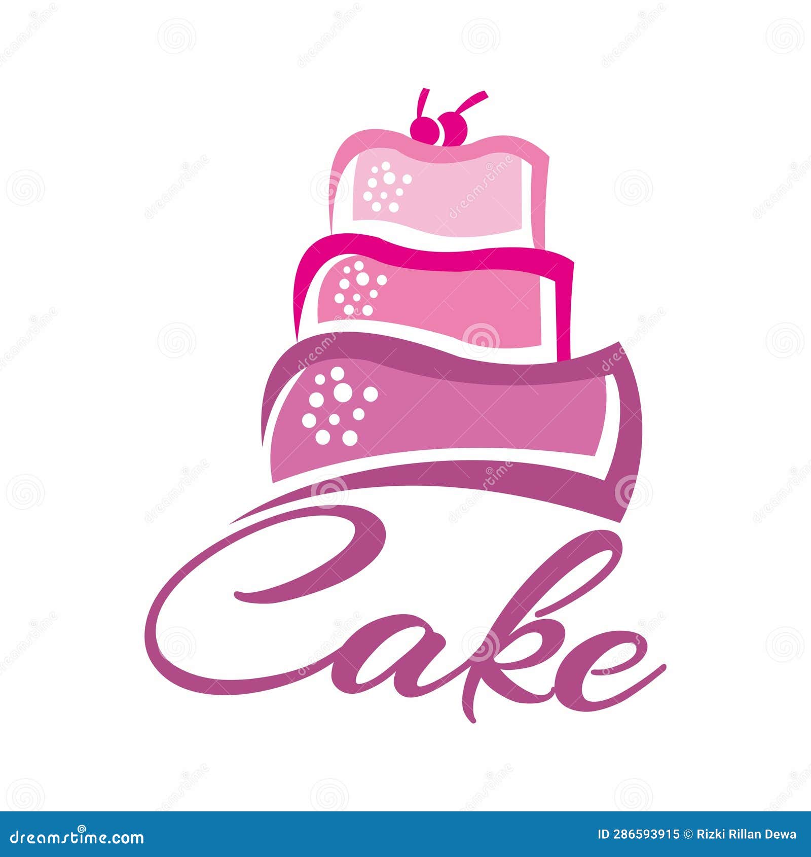 Cake logo , cupcake logo stock illustration. Illustration of cupcake ...