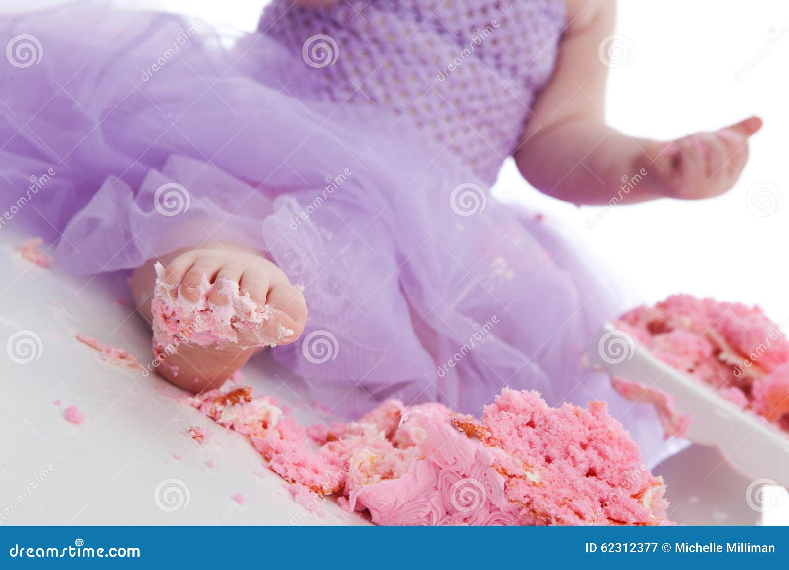 Cake Mess! stock image. Image of crumbs, tutu, isolated - 62312377