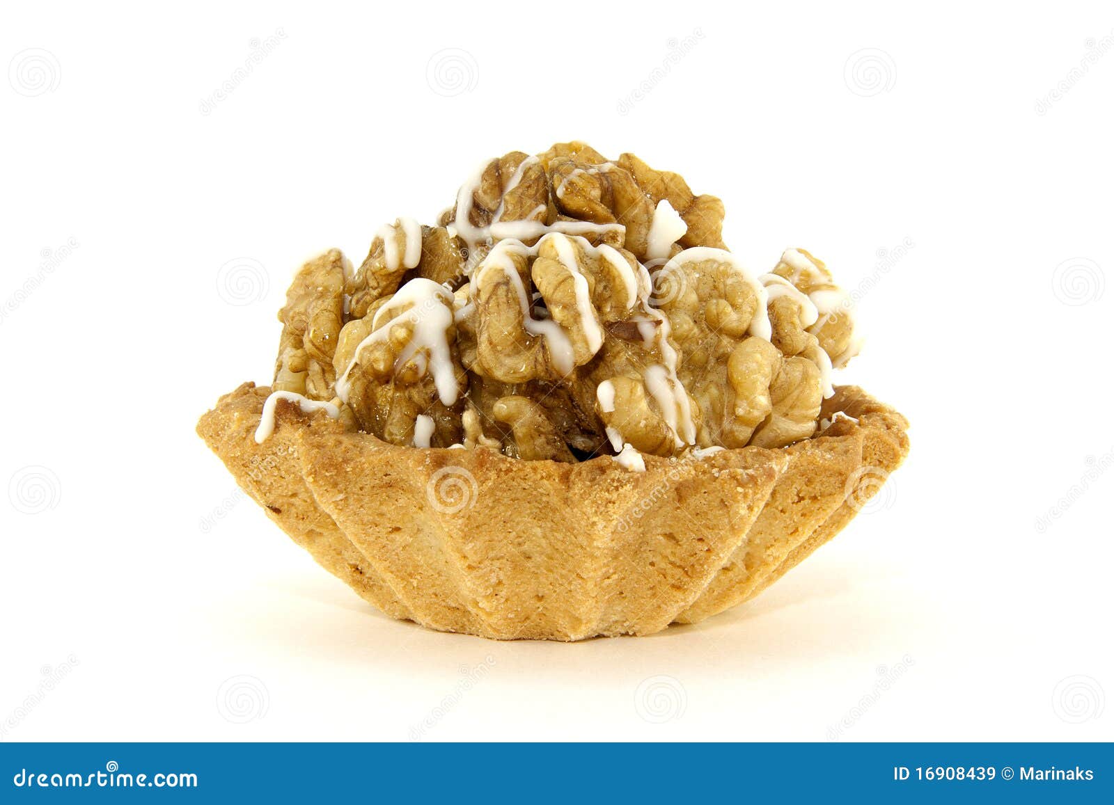 Cake with nuts stock image. Image of holiday, sweetness - 16908439