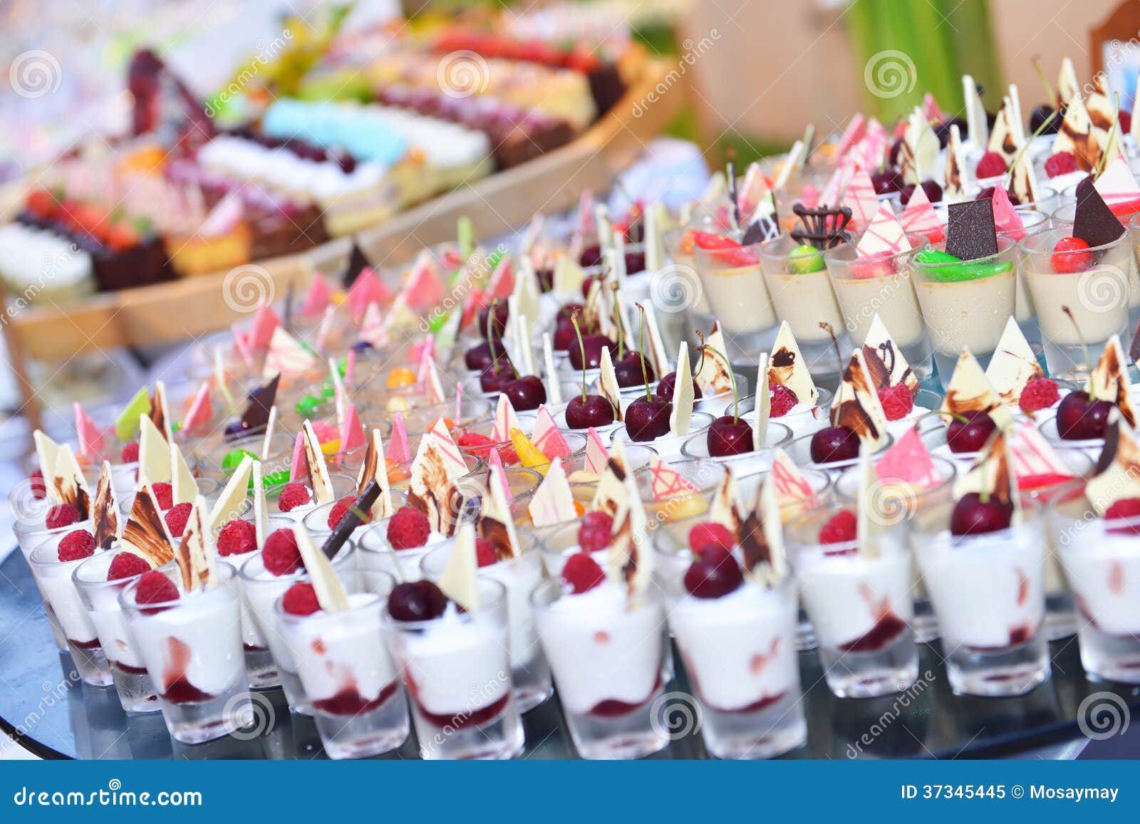 Cake for party stock image. Image of cream, dining, sugar - 37345445