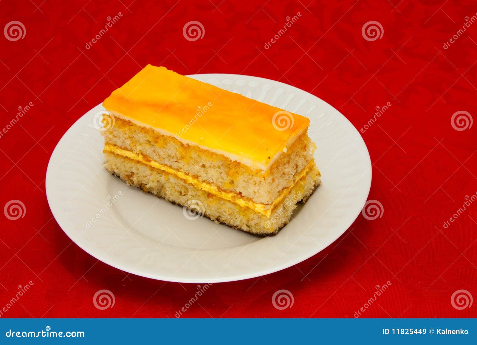 Cake in a plate stock image. Image of gateau, healthy - 11825449