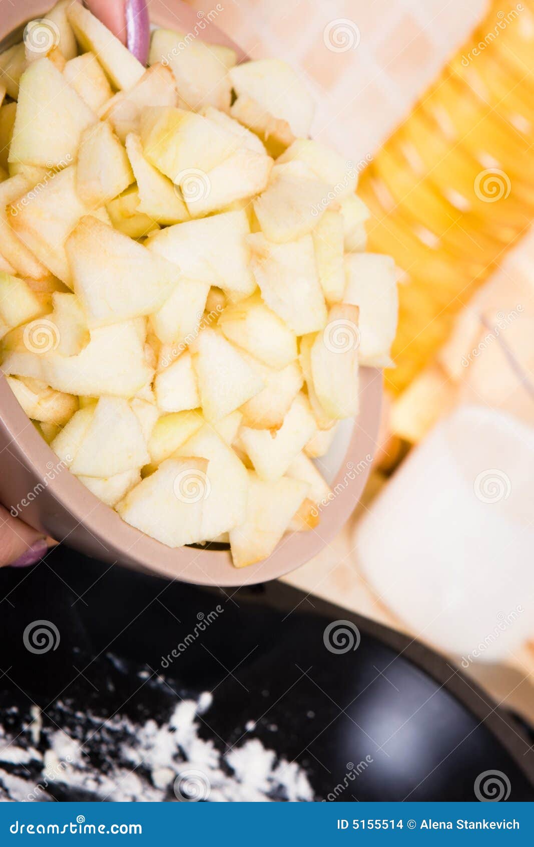 Cake prepairing stock photo. Image of pastry, bakery, measuring - 5155514
