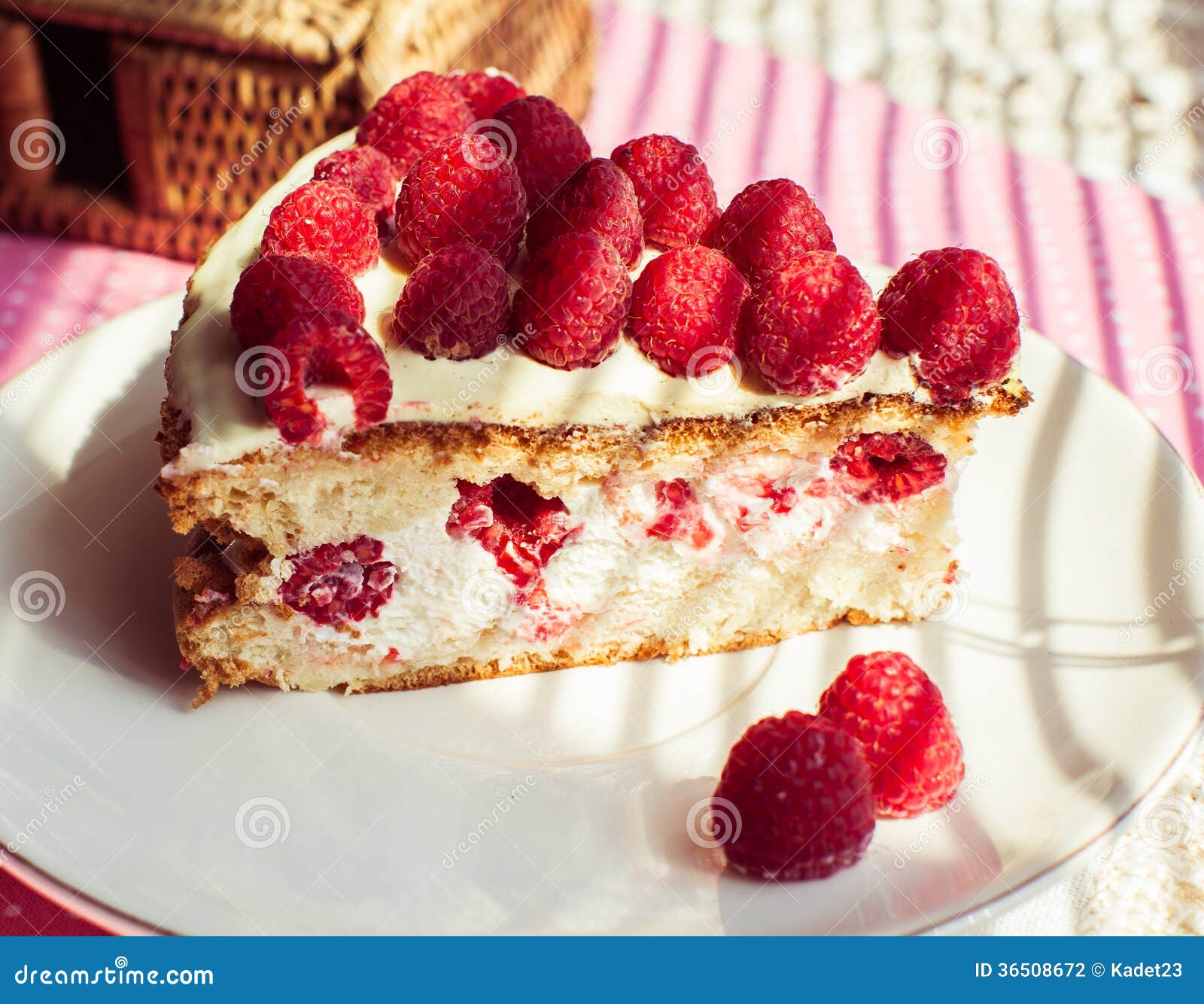 Cake of raspberry stock photo. Image of elegance, raspberry - 36508672