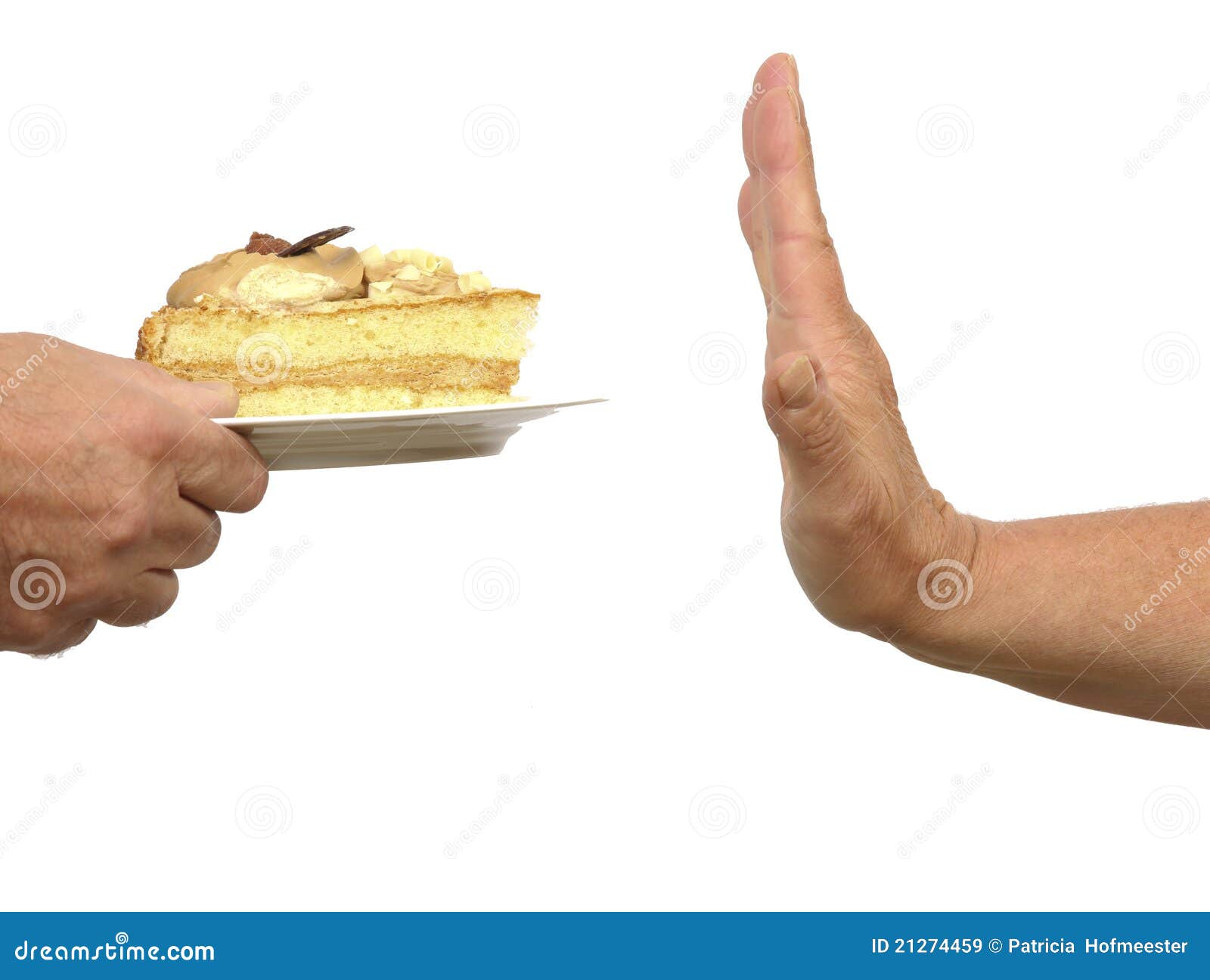 Cake refusal stock image. Image of female, enjoy, piece - 21274459