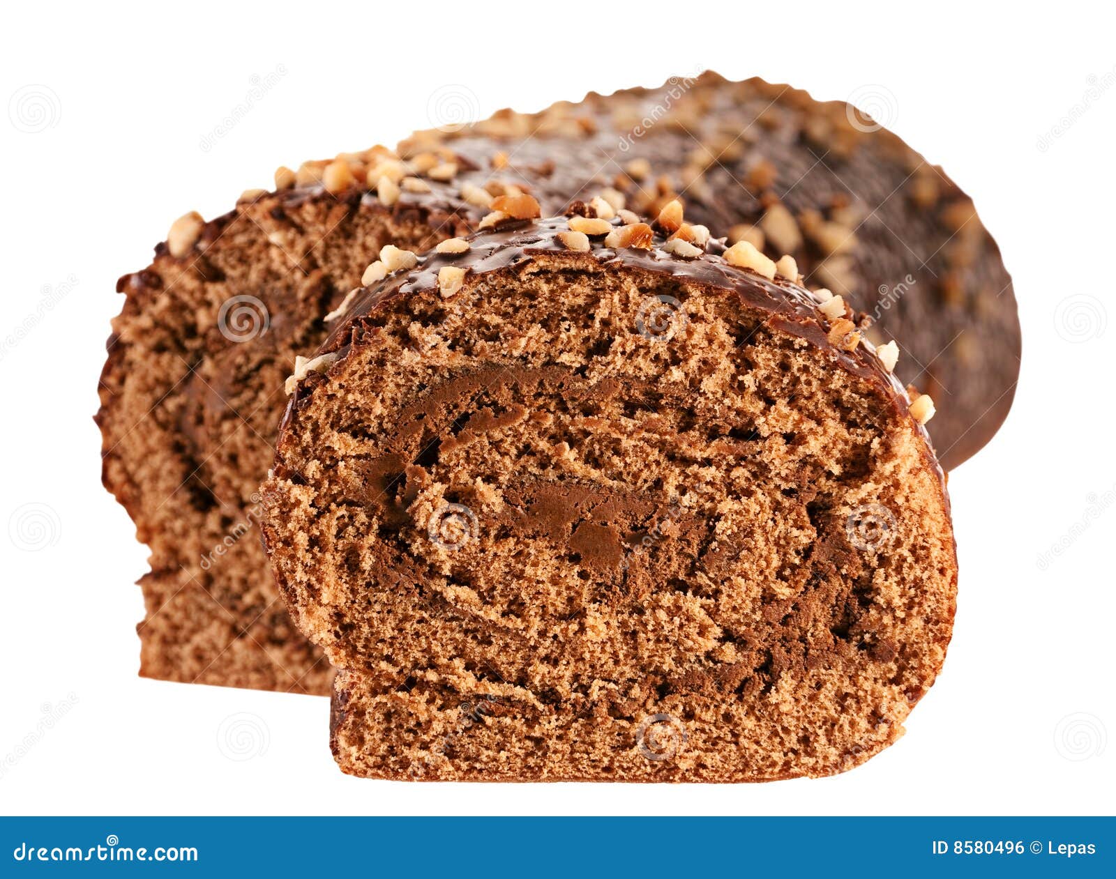 Cake roll stock photo. Image of gourmet, dessert, slice - 8580496