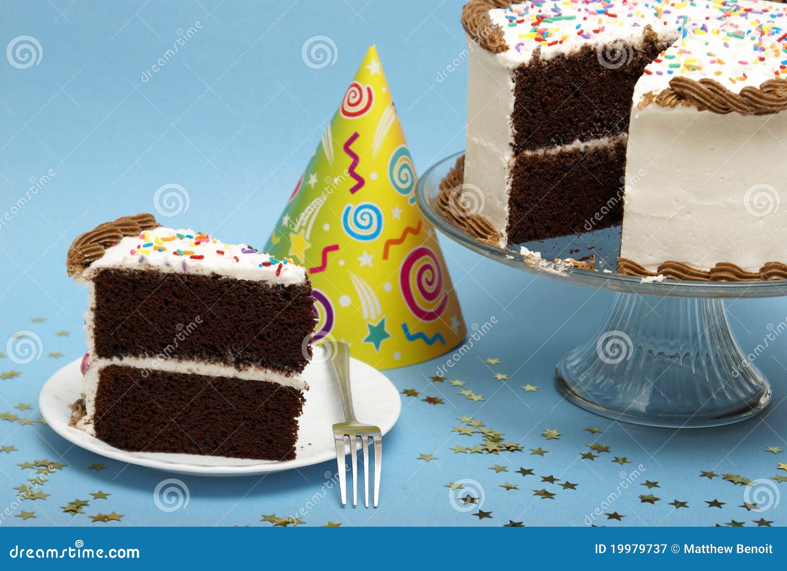 Cake Slice stock image. Image of event, festive, icing - 19979737