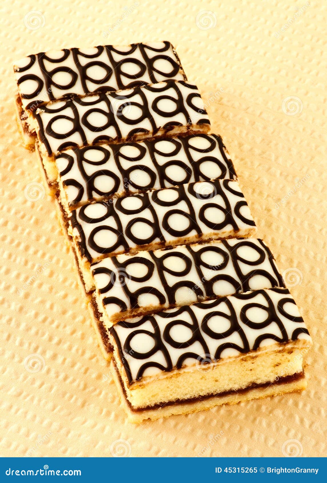 Cake slices stock image. Image of fancy, slices, england - 45315265