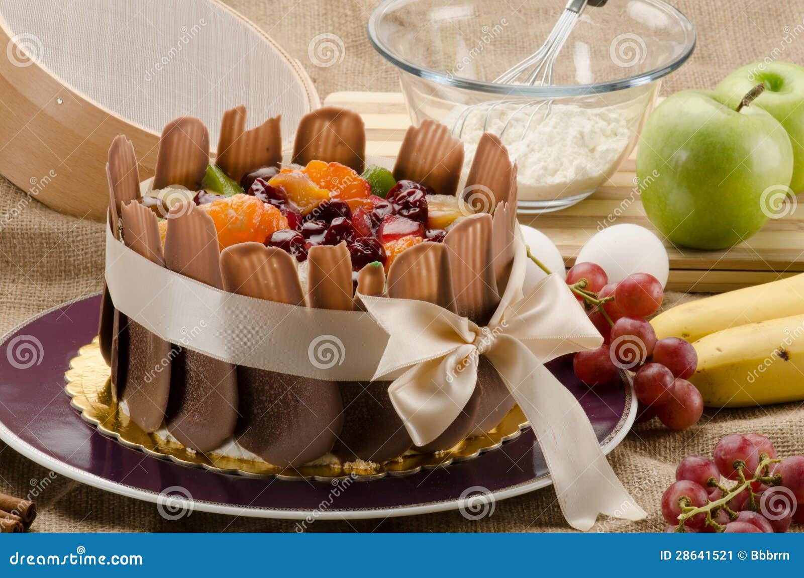 Cake - still life stock image. Image of brown, food, grape - 28641521