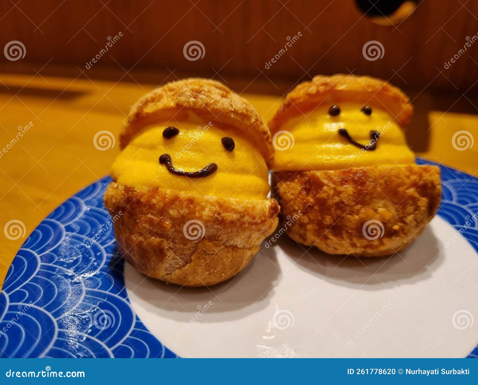 Cake Sus are Very Cute and Unique Stock Photo - Image of eclairs, cute ...