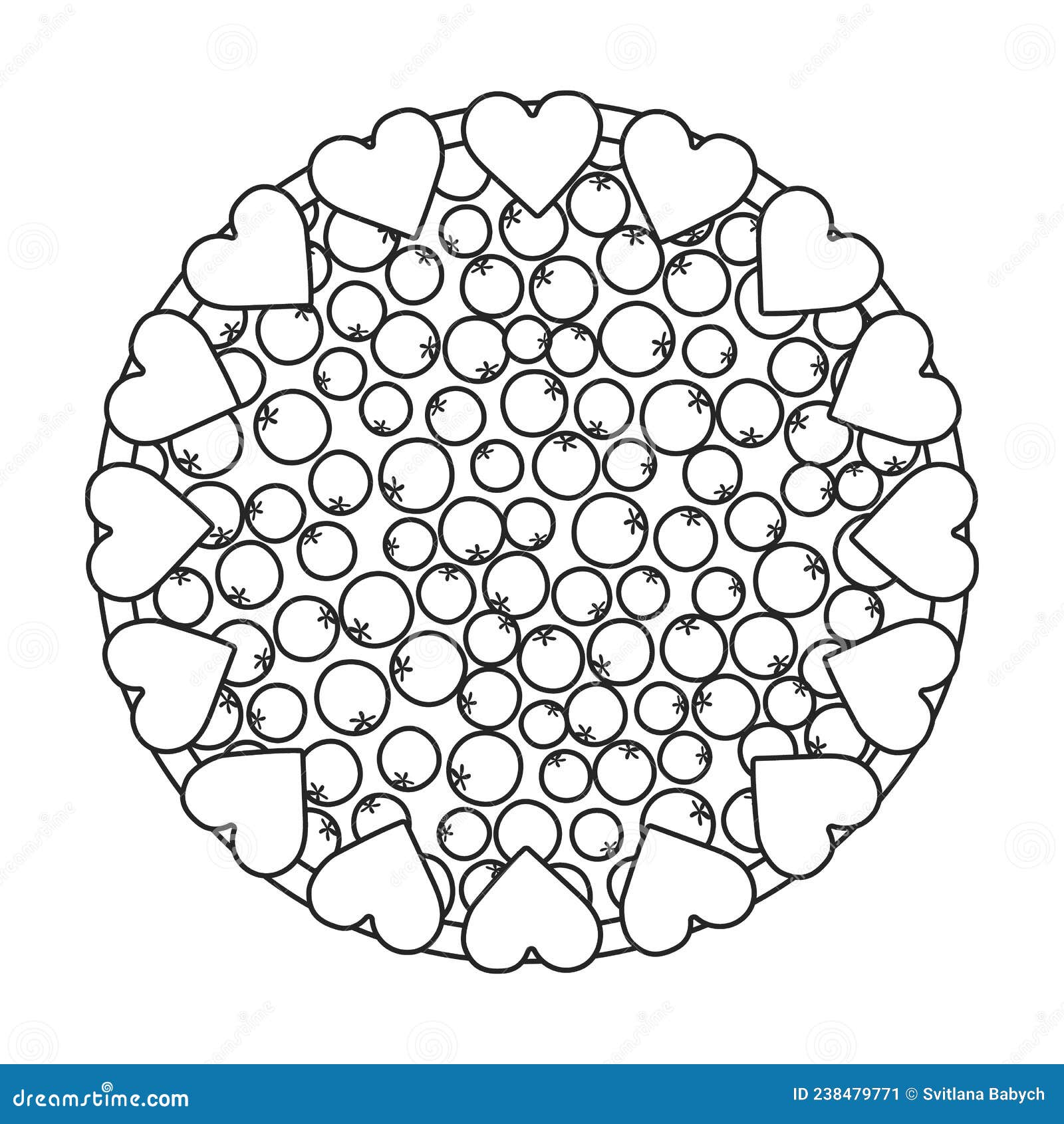 Cake Top View Vector Icon.Outline Vector Icon Isolated on White ...