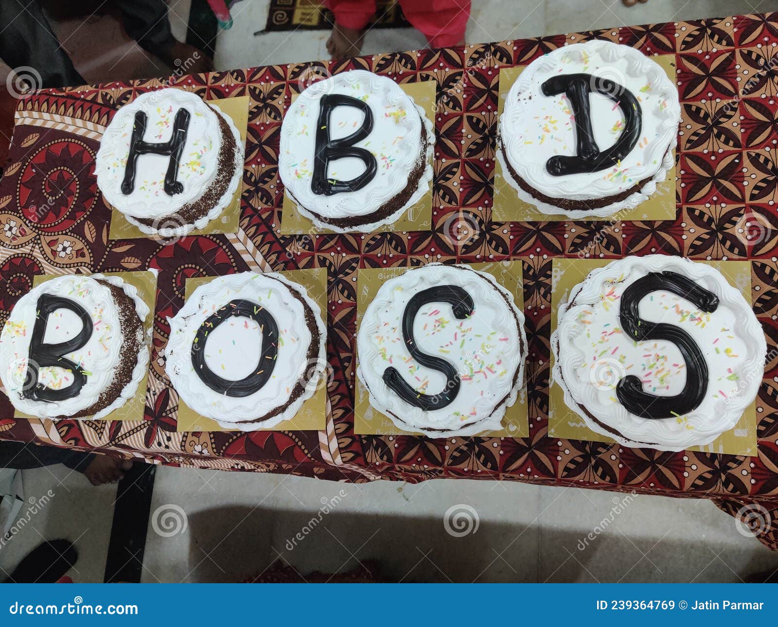 Cakes for bosss stock image. Image of cakes, happybirthday - 239364769