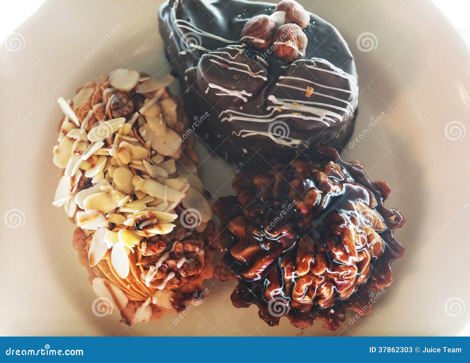 Cakes with Different Stuffing Stock Image - Image of diet, birthday ...