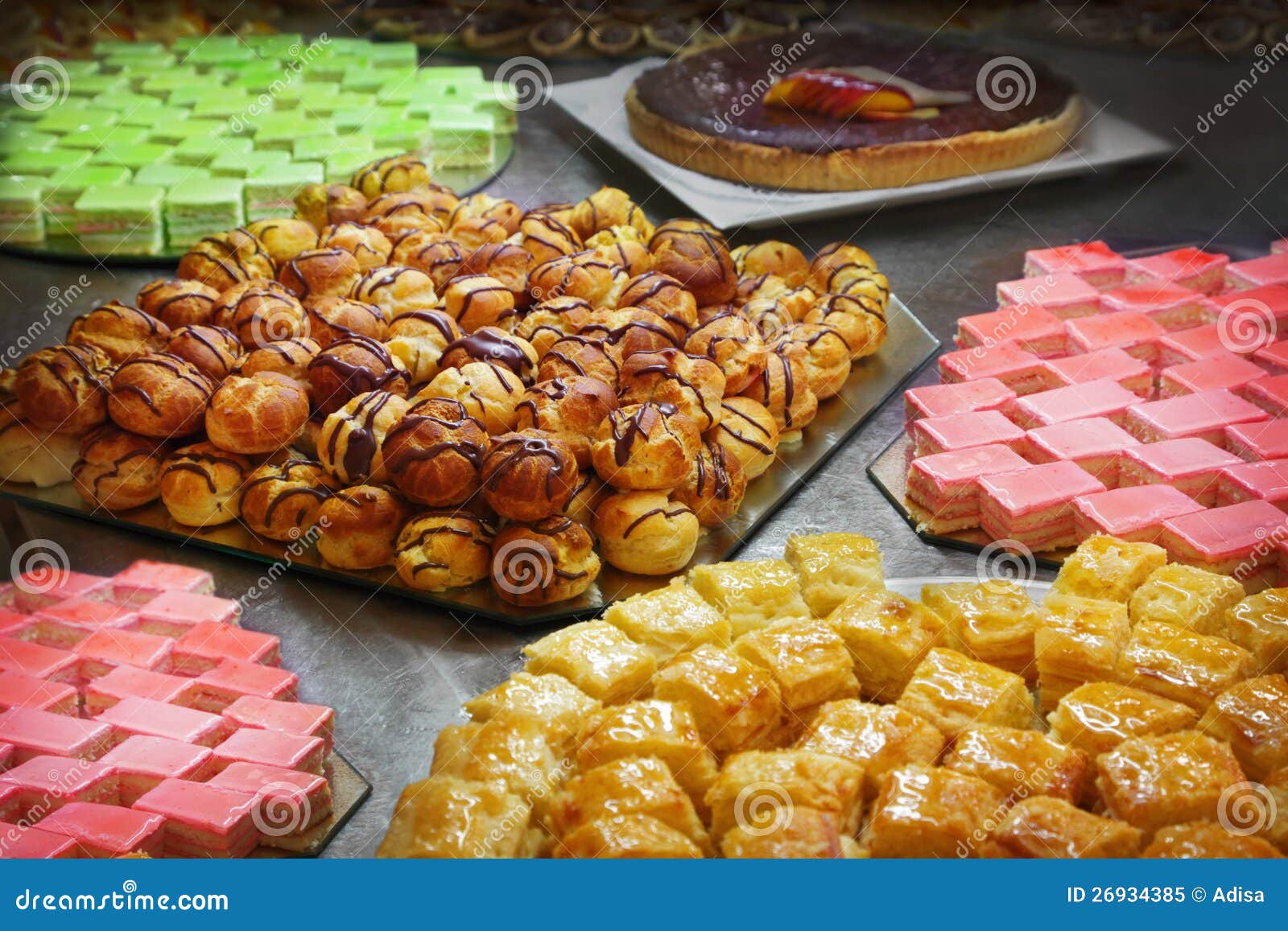 Cakes and pastries stock image. Image of chantilly, batter - 26934385