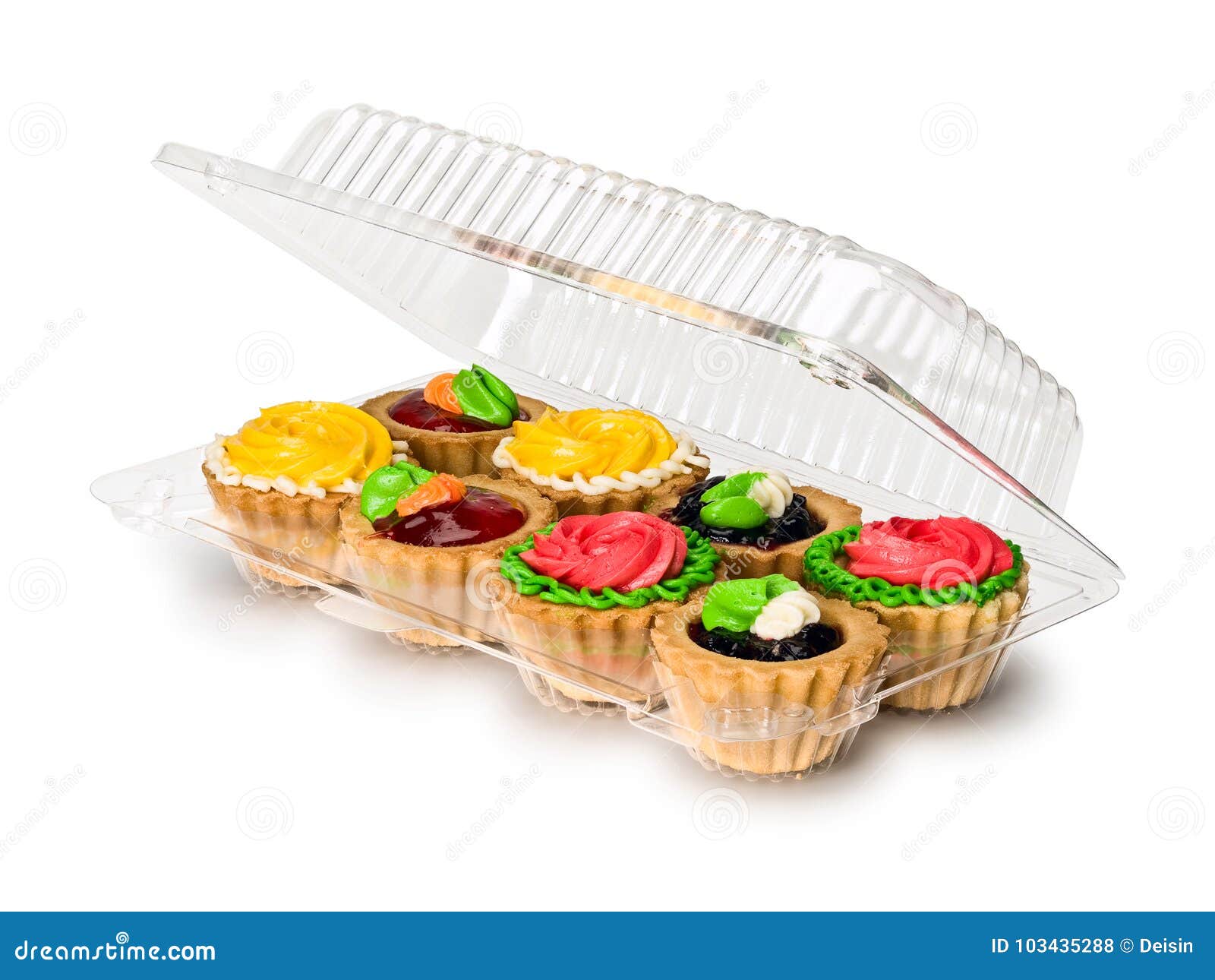 Sweets in plastic packing stock photo. Image of batch - 103435288