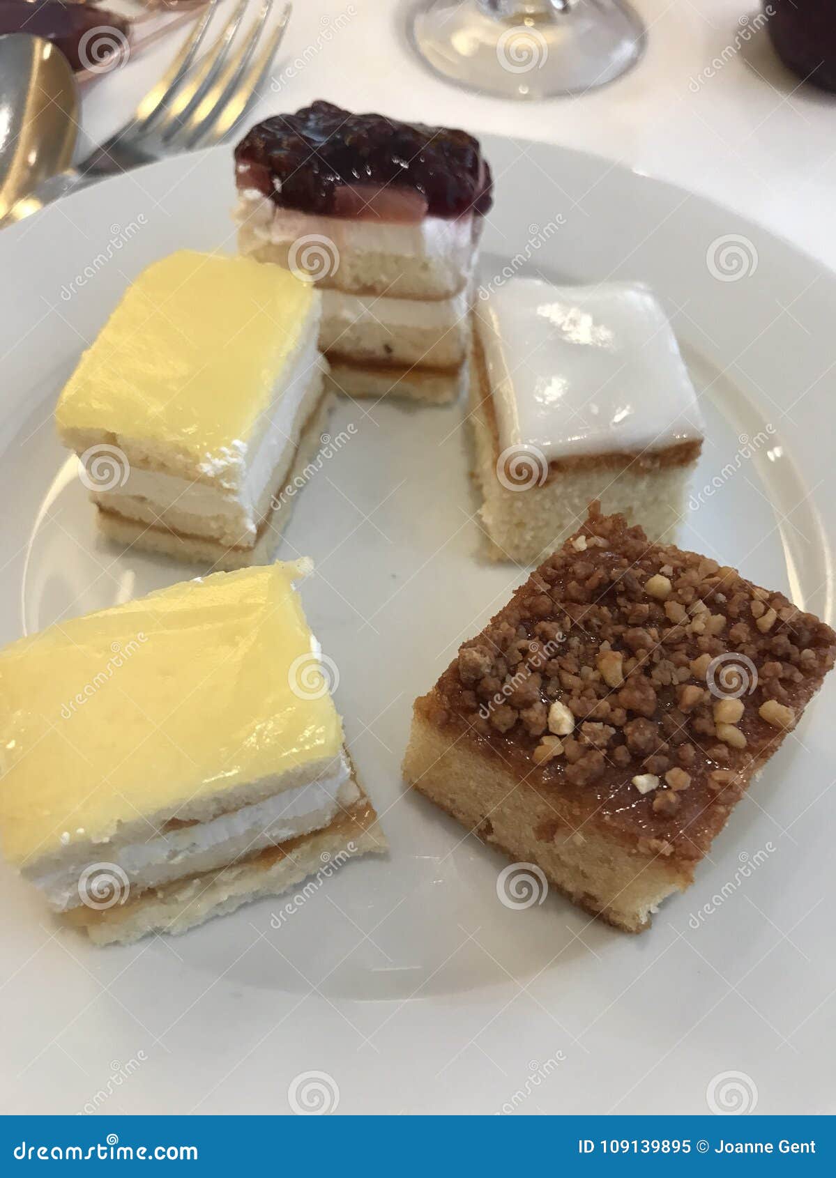 Cakes stock image. Image of selection, cakes, sponge - 109139895