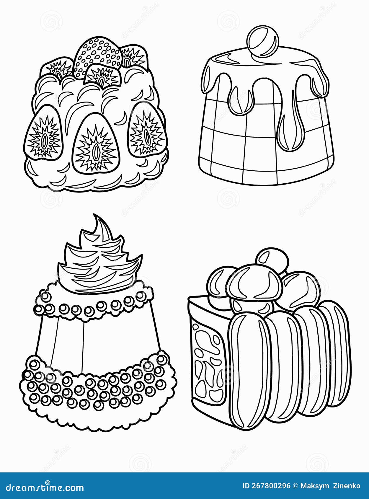 Cakesicles.Linear Image. Basis for Schemes and Compositions. Stock ...
