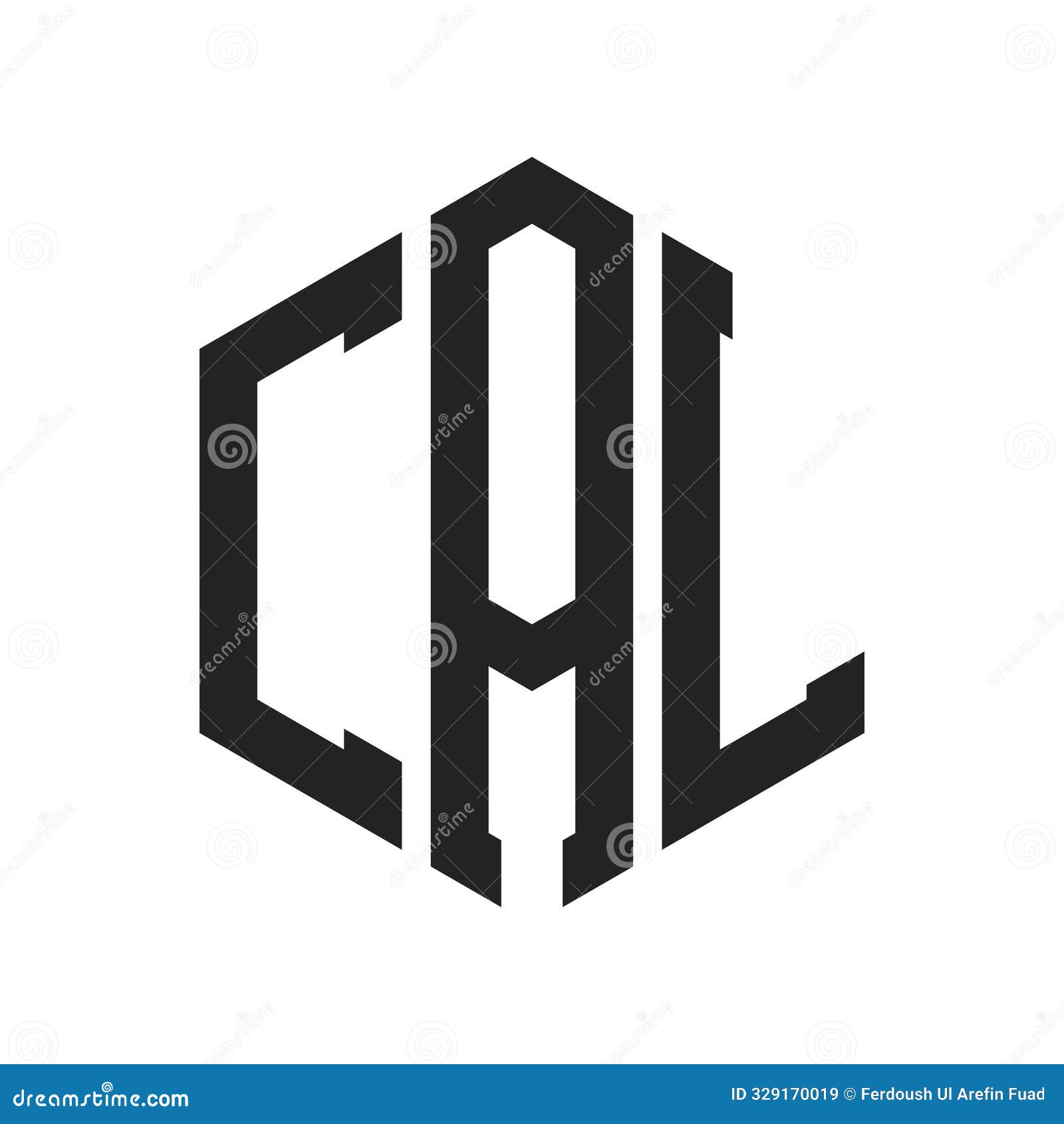 CAL Logo Design. Initial Letter CAL Monogram Logo Using Hexagon Shape ...