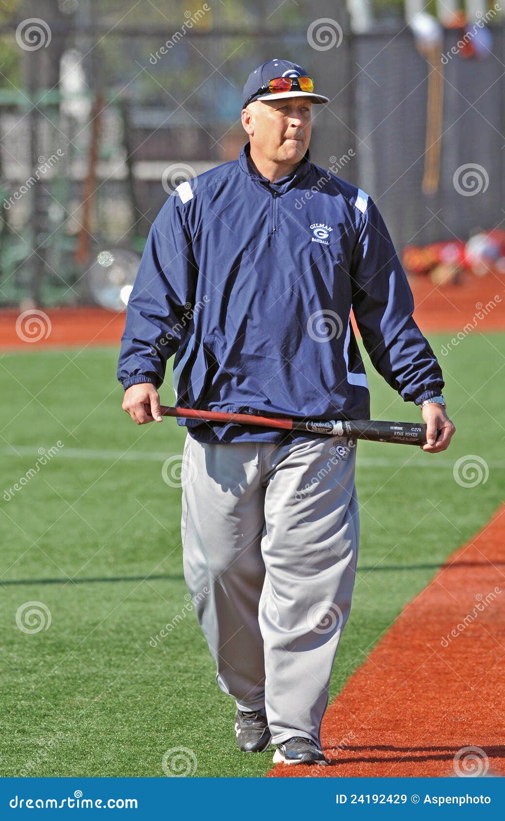Cal Ripken Jr. Coaching High School Baseball Editorial Stock Image ...
