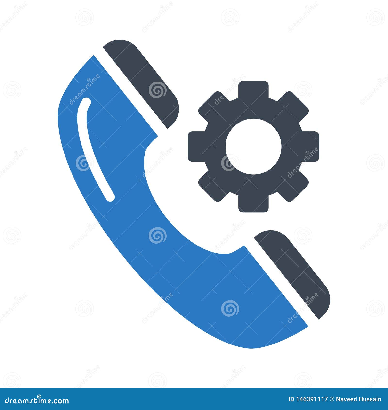 Cal Setting Glyph Color Vector Icon Stock Vector - Illustration of ...