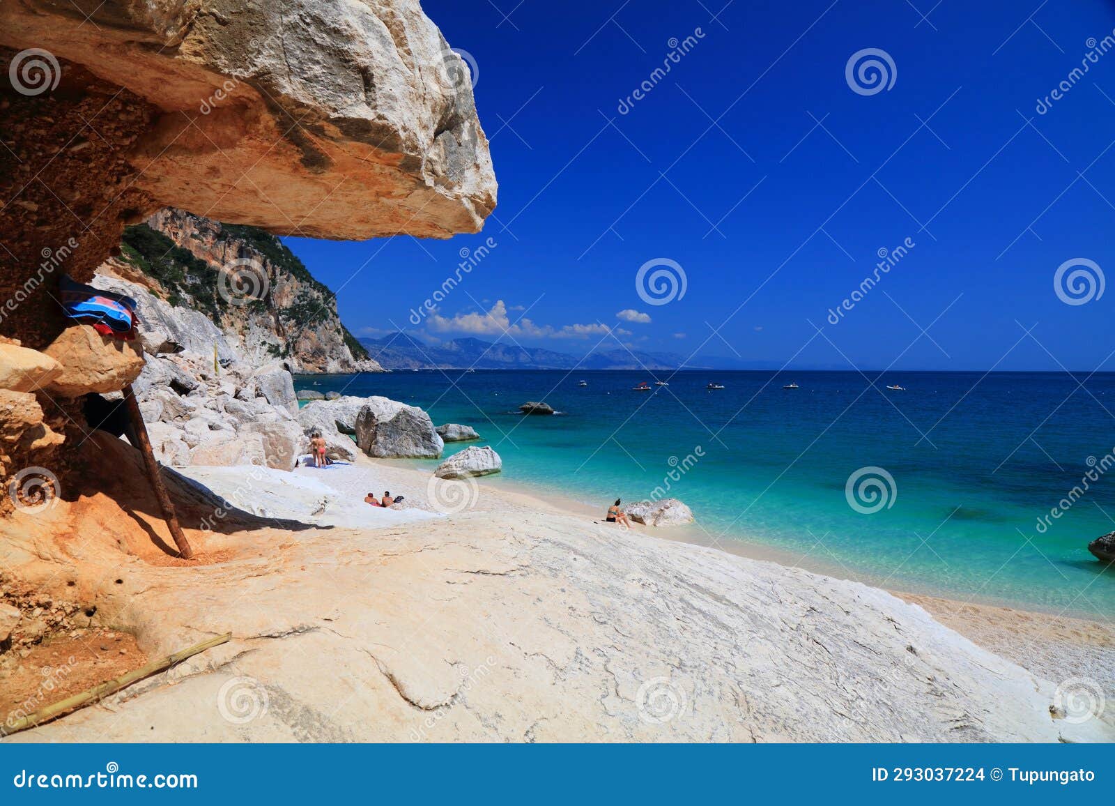 Cala Goloritze Beach in Sardinia Editorial Stock Image - Image of cala ...