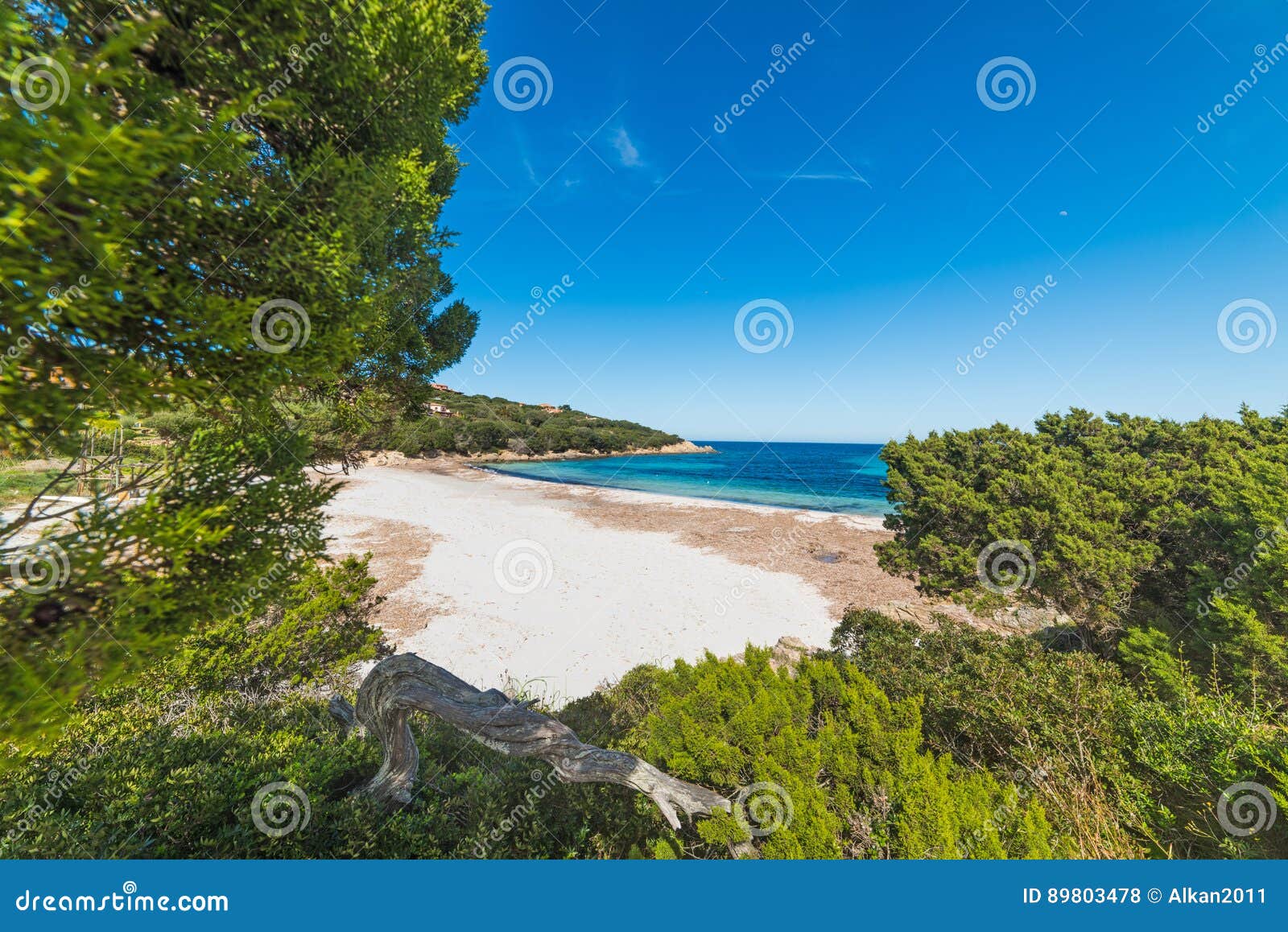 Cala Granu En Costa Smeralda Photo stock - Image of roches ...