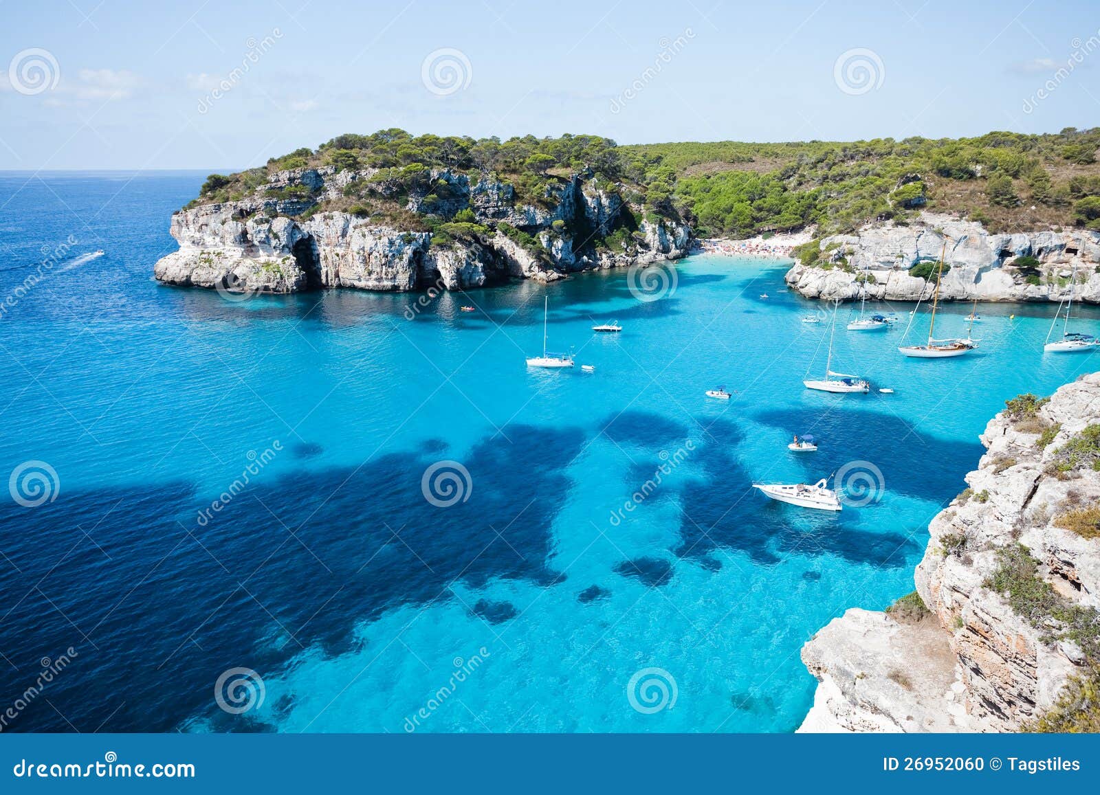 Cala Macarella Stock Photography | CartoonDealer.com #26952188