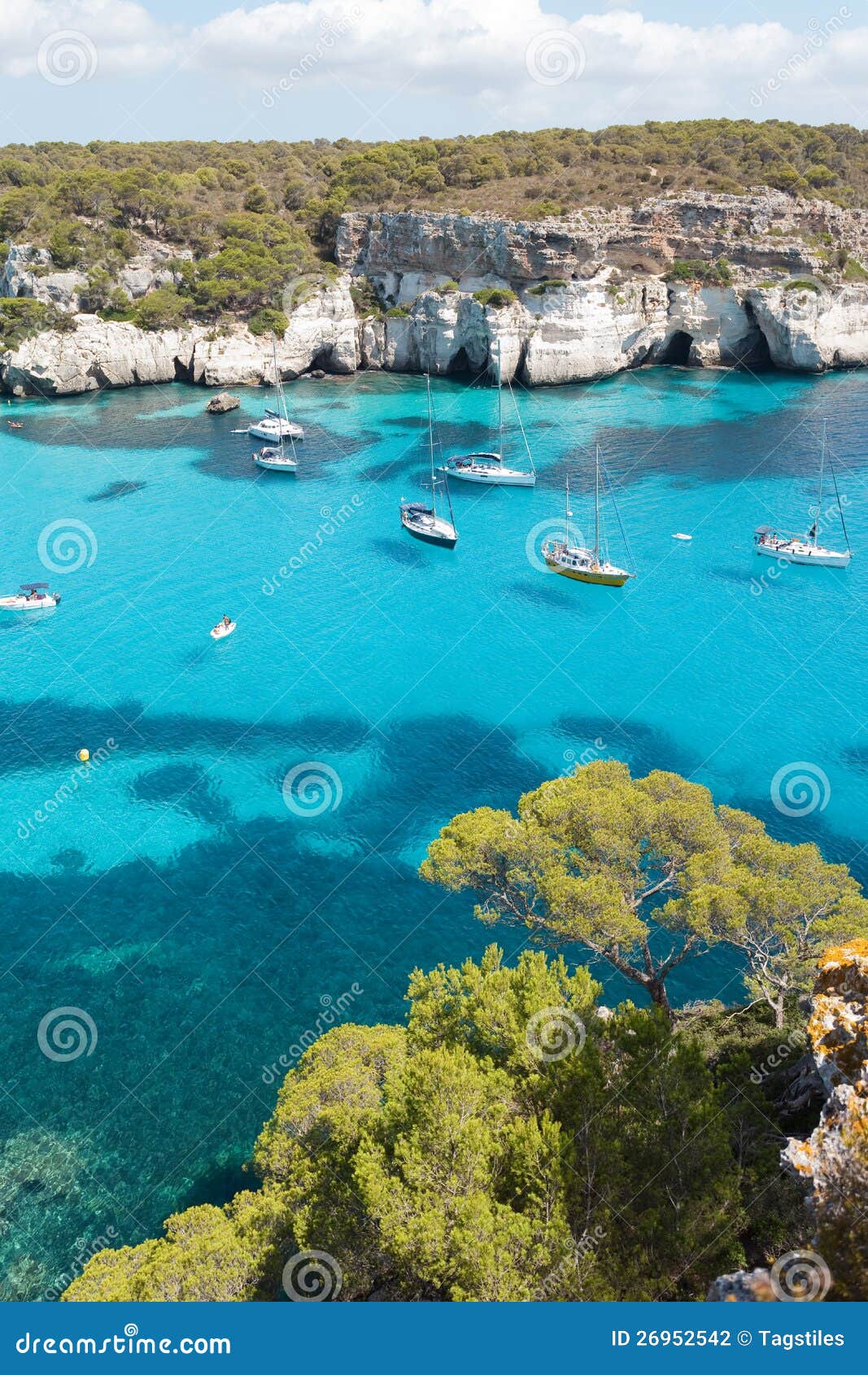 Cala Macarella stock photo. Image of islands, liberty - 26952542