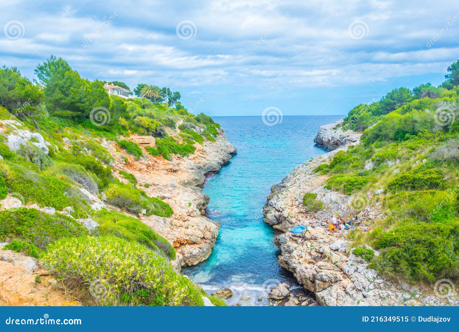 Cala Murta Bay at Mallorca, Spain Stock Image - Image of majorca, beach ...