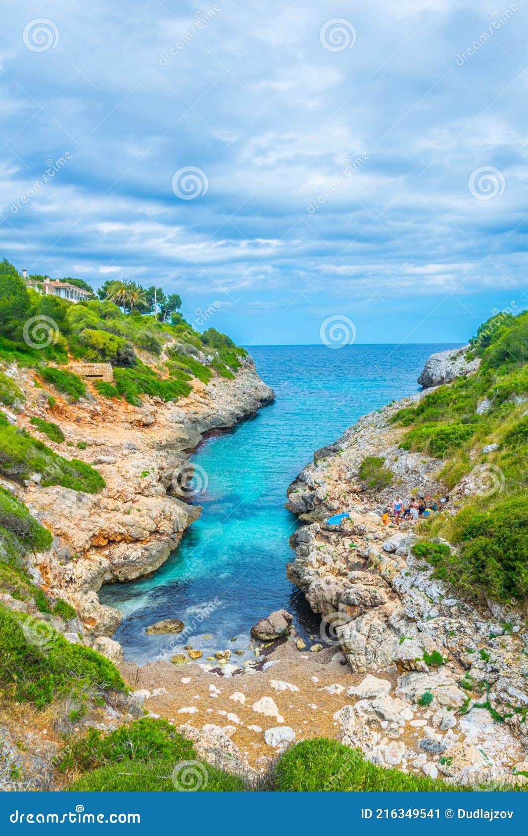 Cala Murta Bay at Mallorca, Spain Stock Image - Image of islands, blue ...