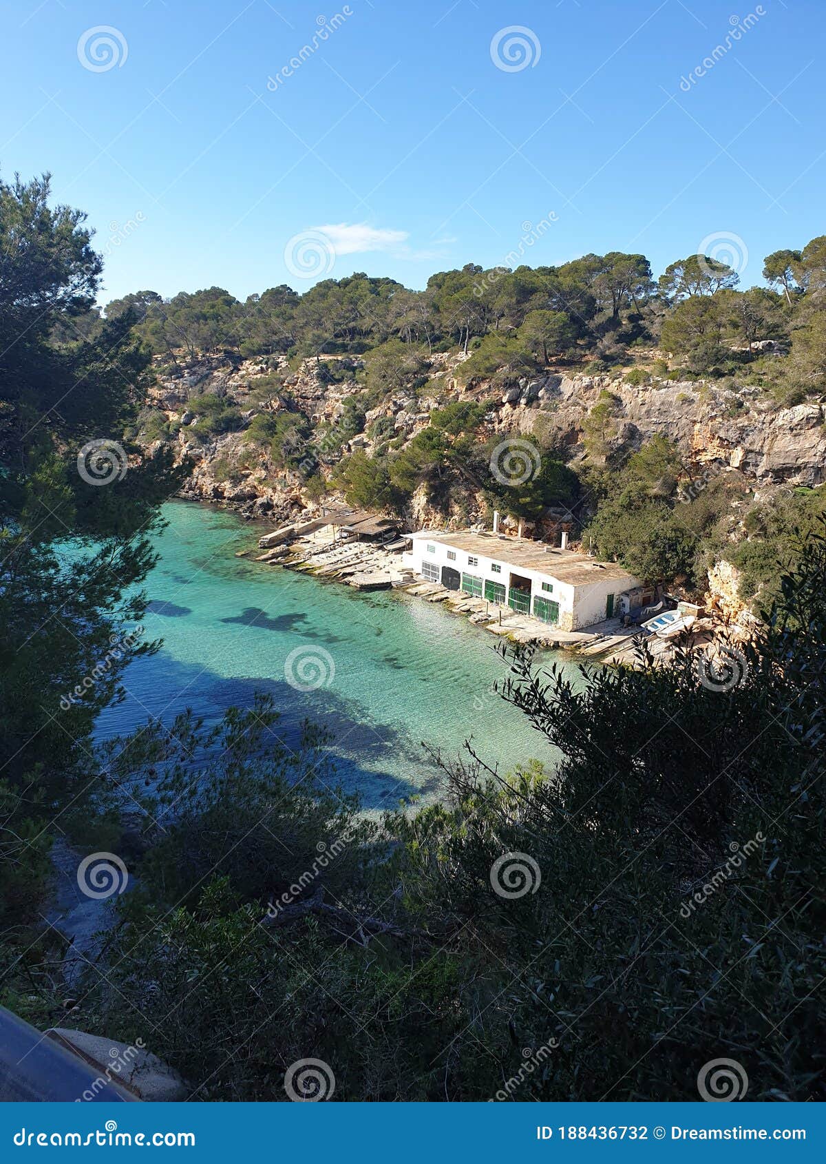 Cala Pi Mallorca stock photo. Image of coast, rock, calapi - 188436732