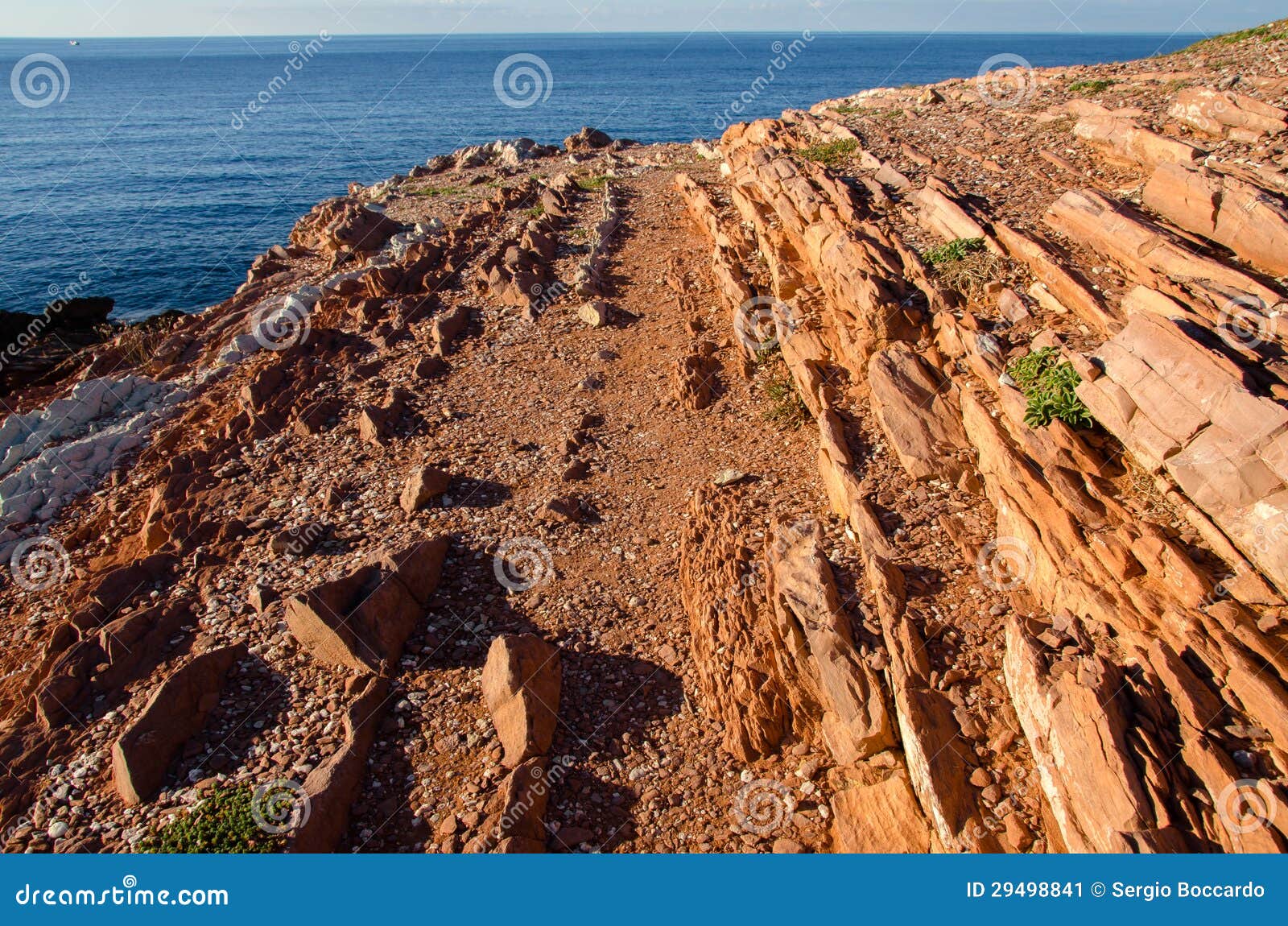 Cala Rossa in Terrasini stock image. Image of sicily - 29498841
