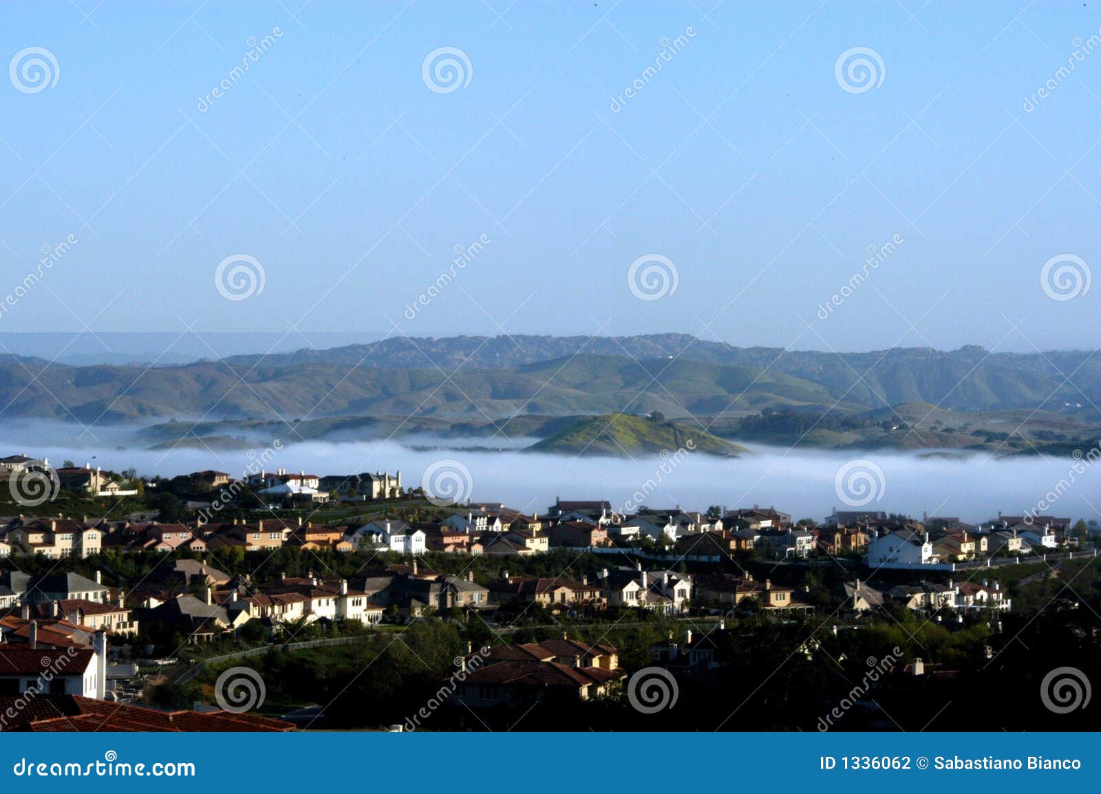 Calabasas Lake stock photo. Image of landscape, clouds - 1336062