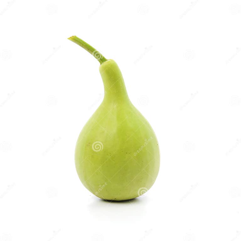 Calabash Isolated on White Background Stock Photo - Image of white ...