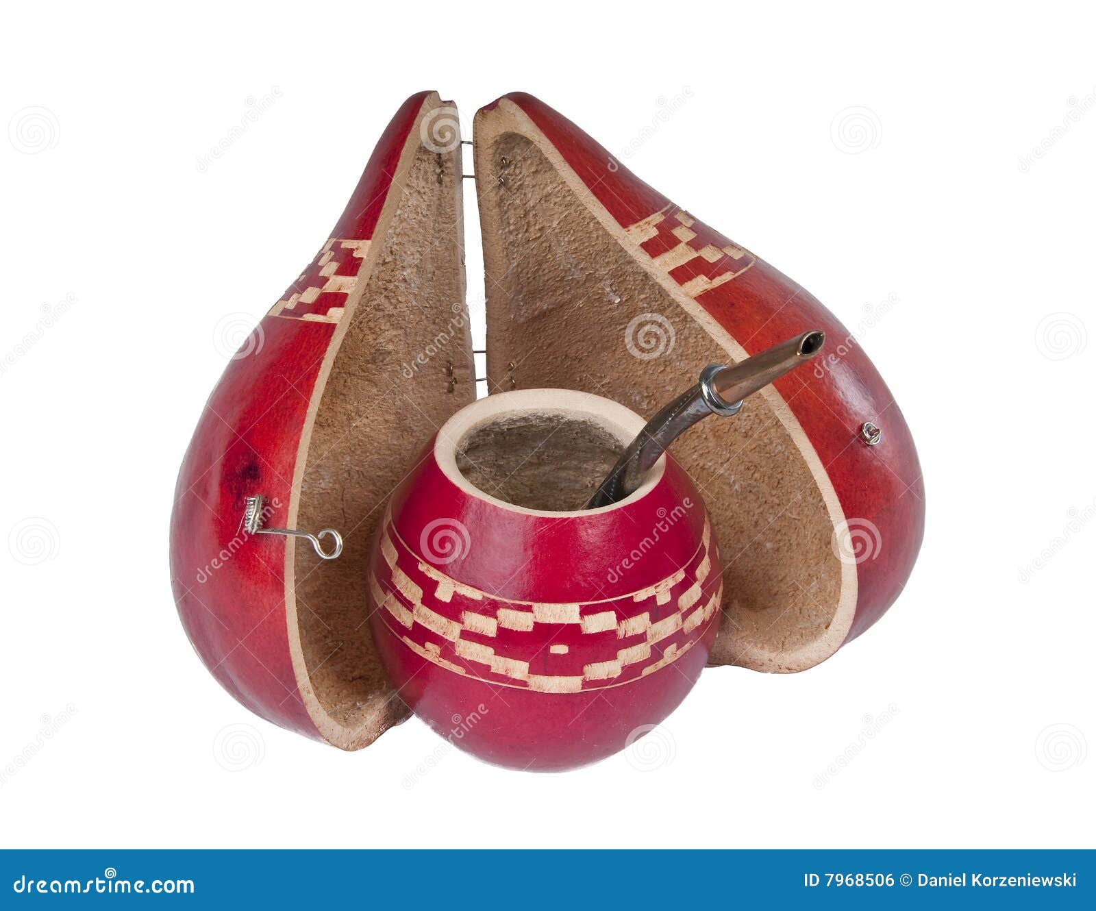 Calabash mate cup stock photo. Image of paraguay, south - 7968506