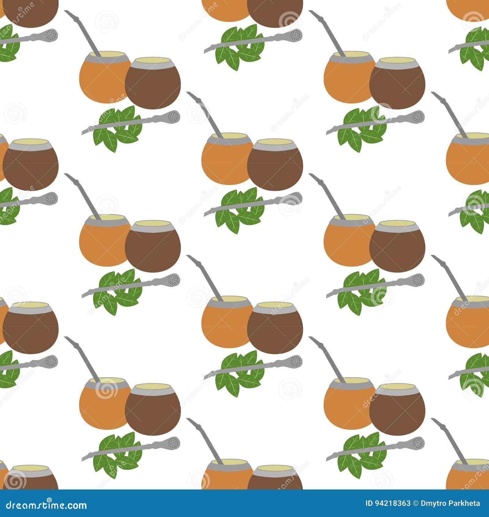 Calabash mate pattern stock vector. Illustration of calabash - 94218363