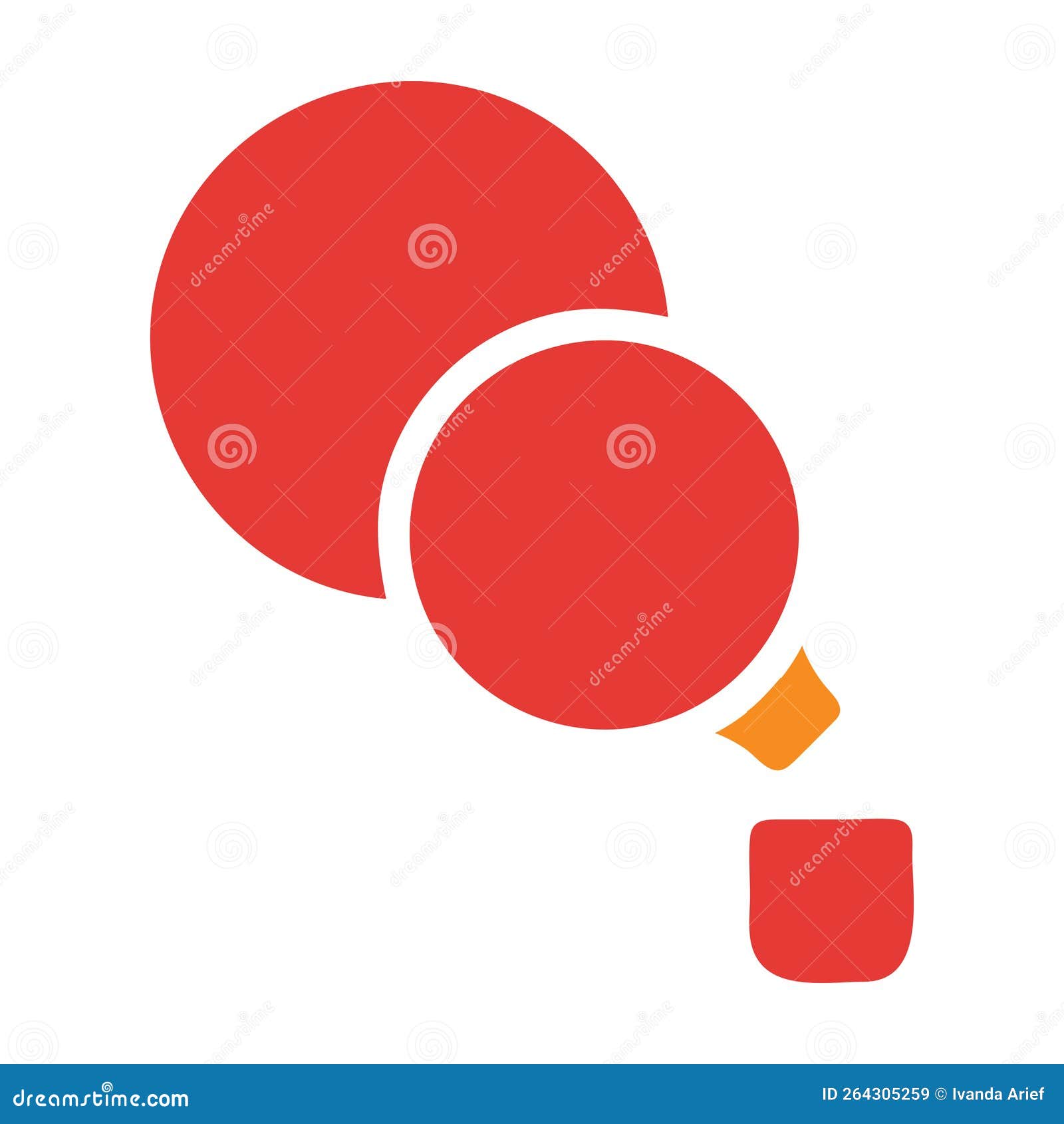 Calabash Solid Red Illustration Vector and Logo Icon New Year Icon ...