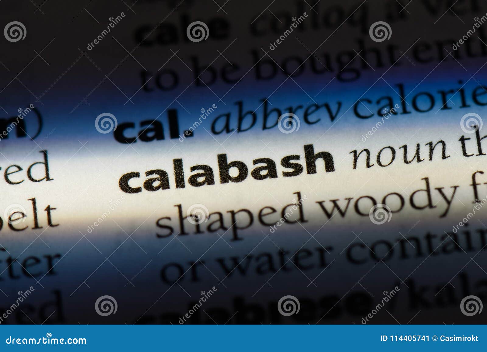 Calabash stock image. Image of word, concept, definition - 114405741