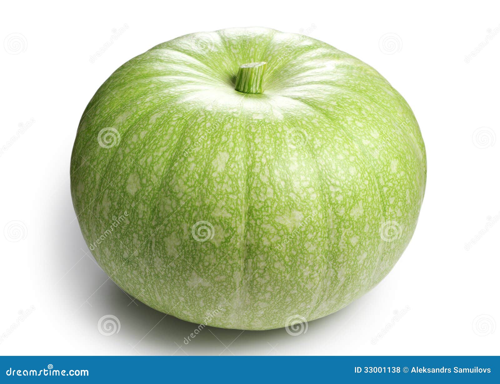 Calabaza verde fresca foto de archivo. Imagen de planta - 33001138