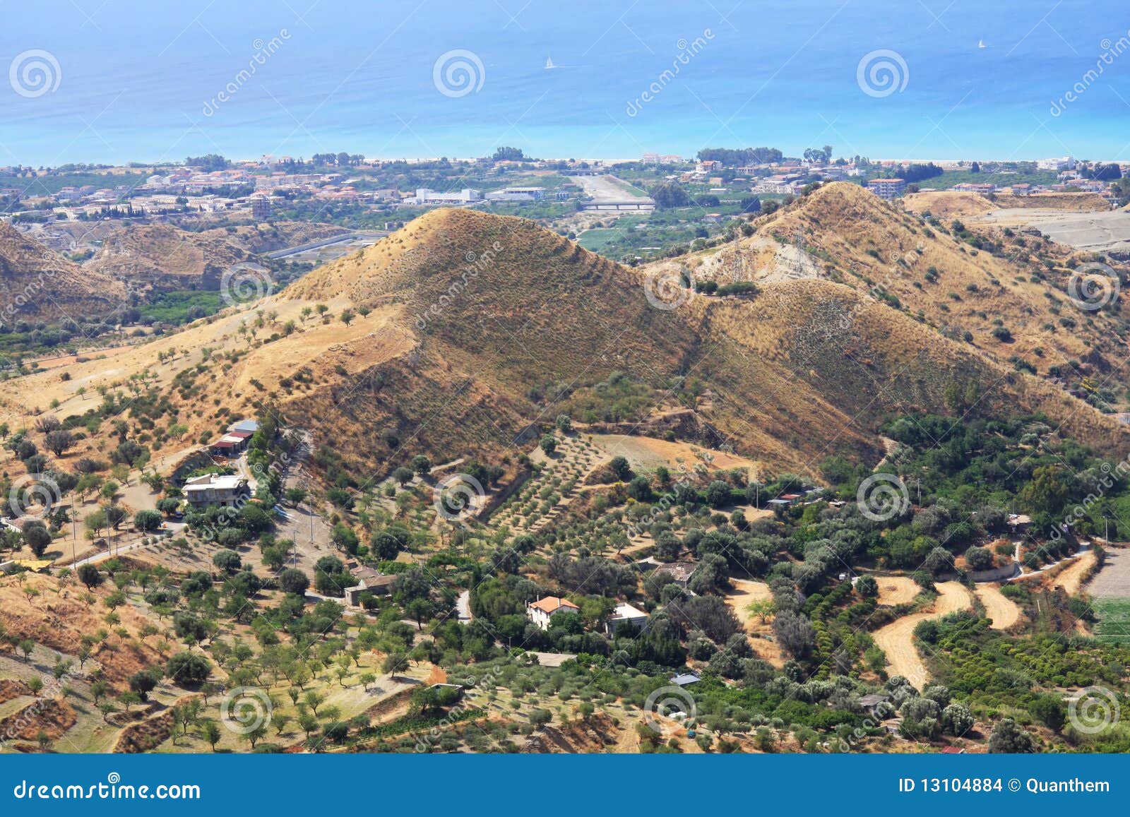 Calabria landscape stock photo. Image of destinations - 13104884