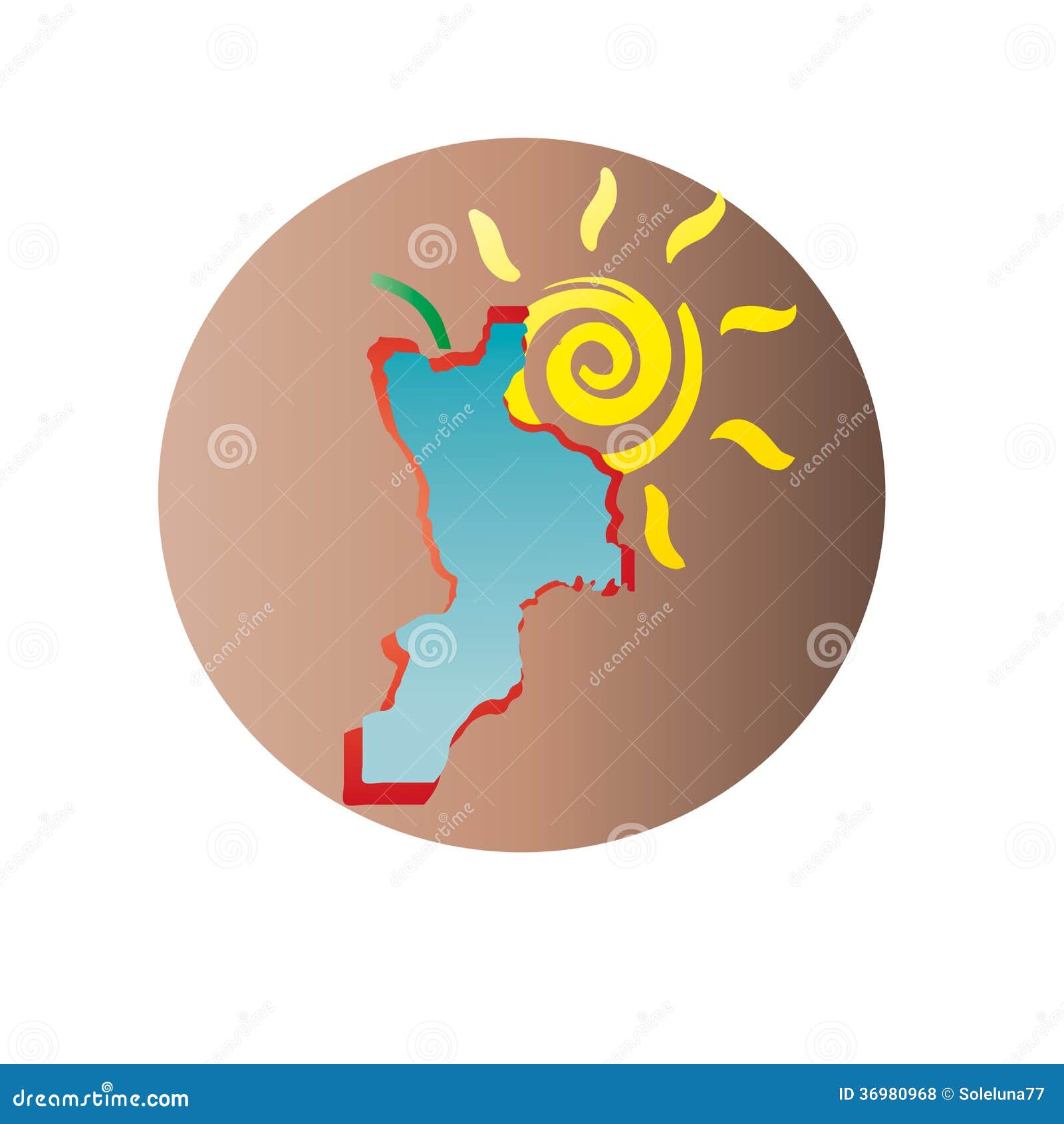 Calabria symbols stock vector. Illustration of logo, icon - 36980968