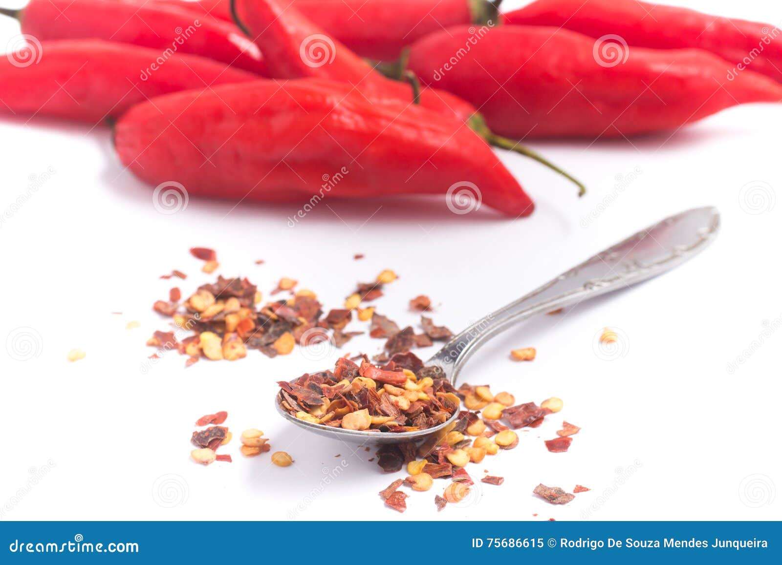 Calabrian Pepper. Dry Pepper Stock Image - Image of grains, black: 75686615